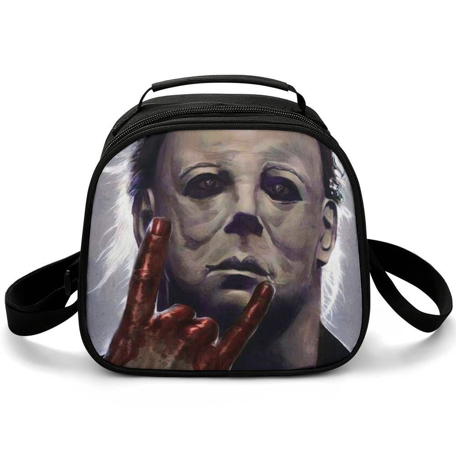 Michael Myers Halloween Lunch Tote Bags Thermal Insulated Lunch Box ...