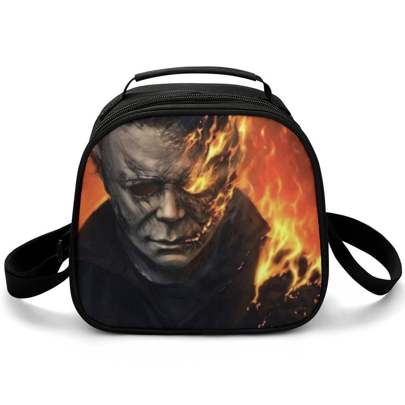 Michael Myers Halloween Lunch Tote Bags Thermal Insulated Lunch Box ...