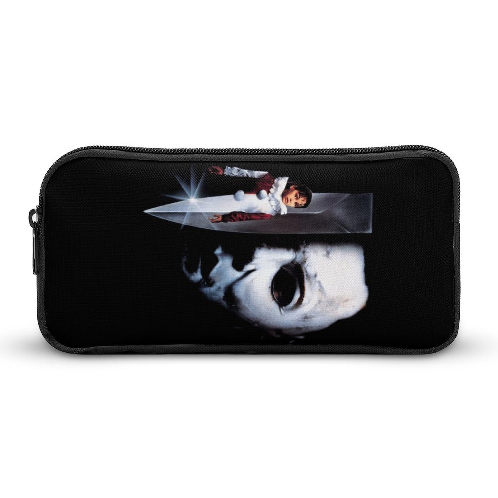 Michael Myers Halloween Pencil Case Portable Pencil Bag Zipper Cosmetic ...