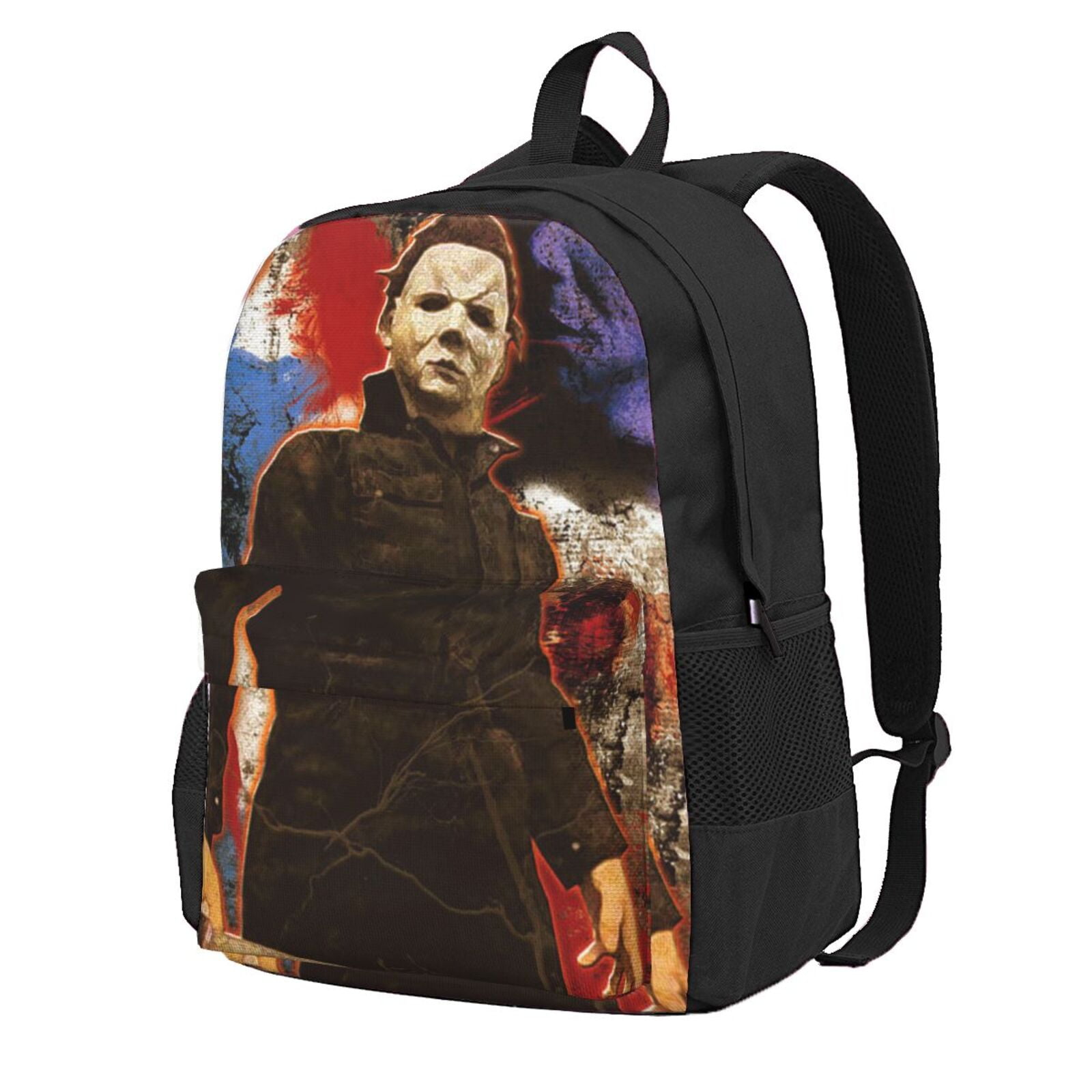 Michael Myers Halloween School Bag 3D Printing Backpack Cute Large ...