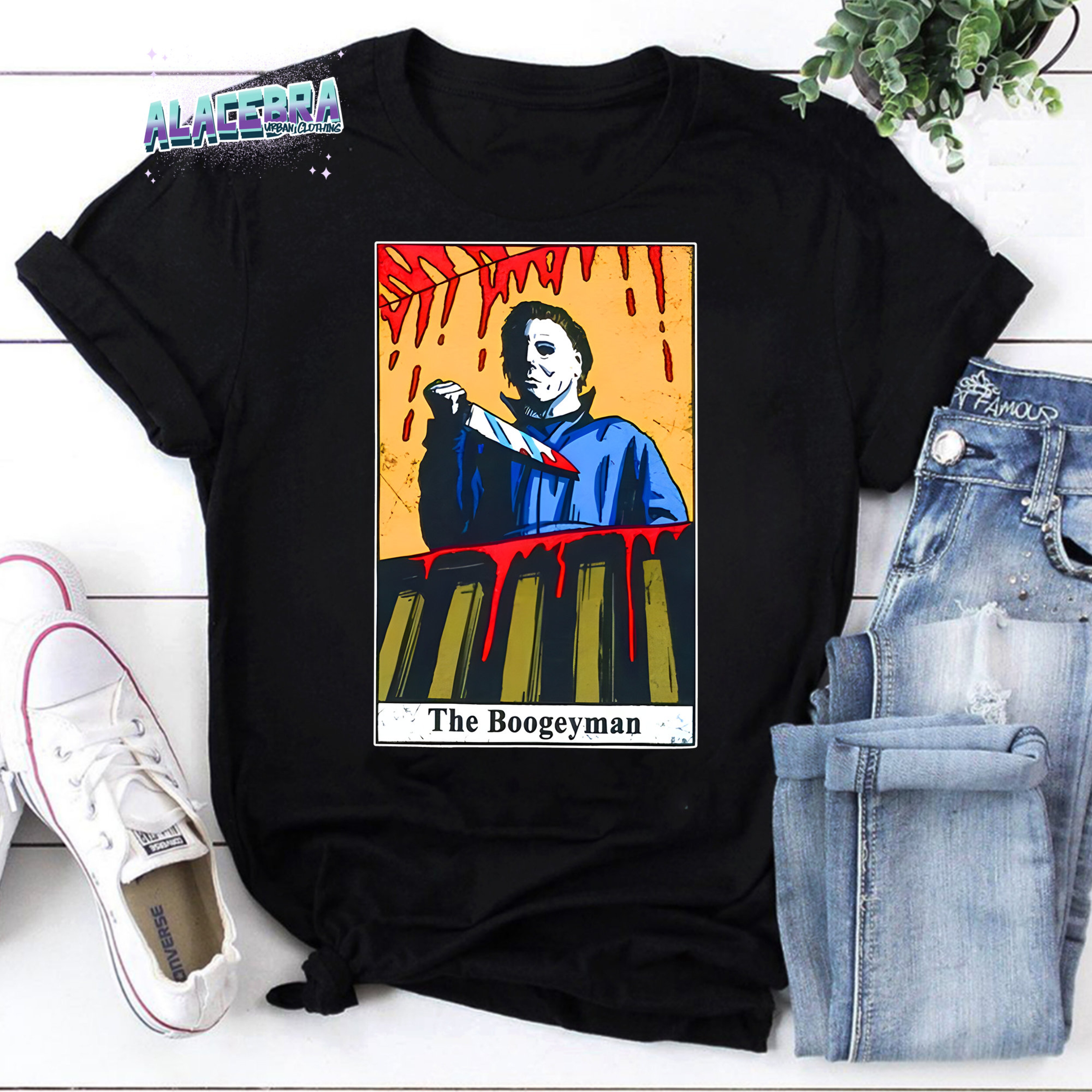 Michael Myers Halloween Tarot Card Boogeyman Horror Movie Unisex ...