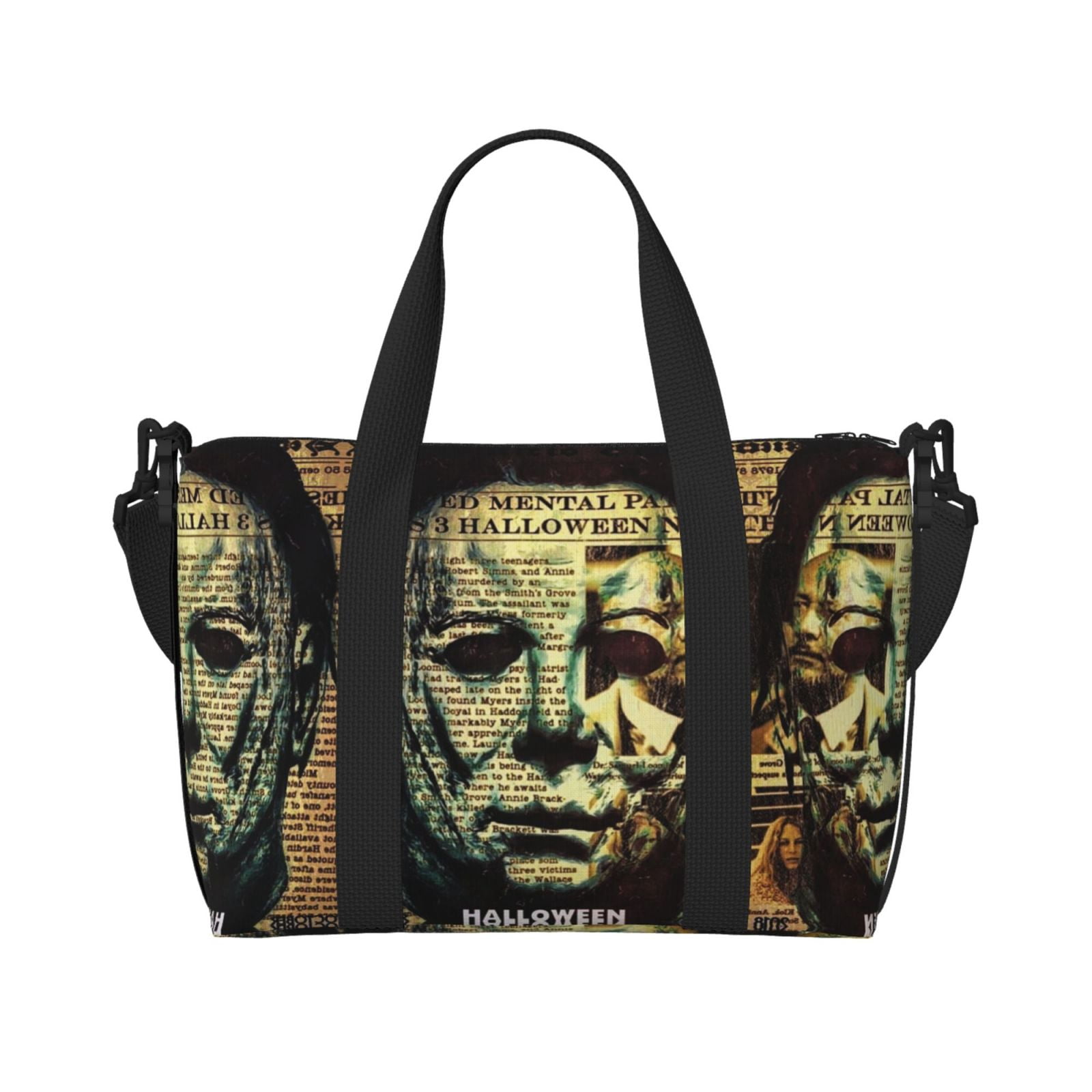 Michael Myers Hand Travel Bag Weekender Duffle Bag Sport Gym Carry On ...