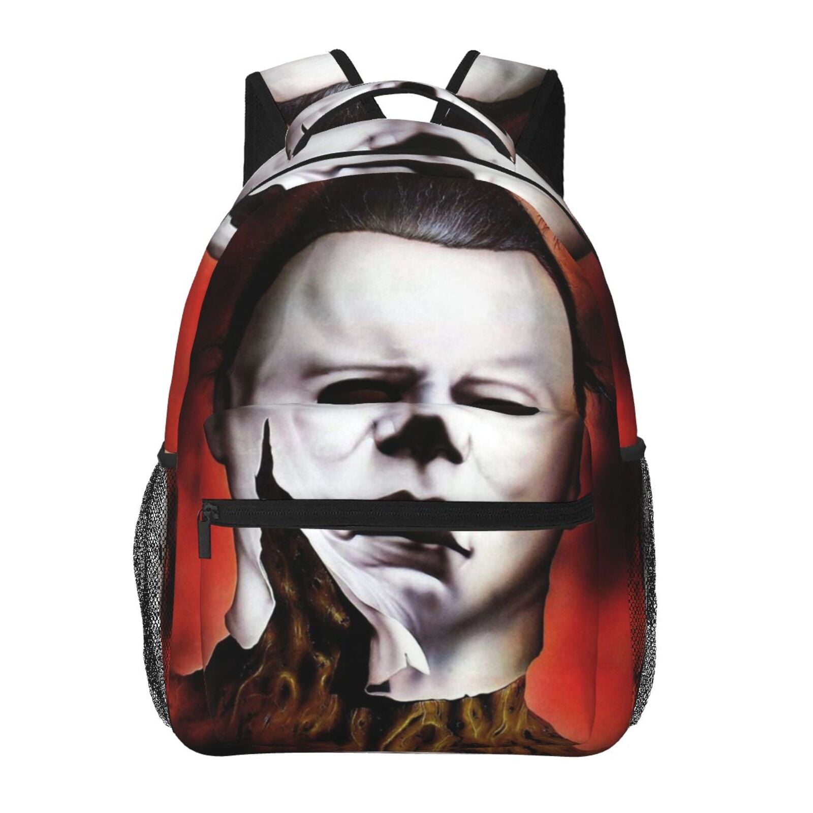 Michael Myers Horror Adjustable Laptop Backpack School Student Book Bag ...