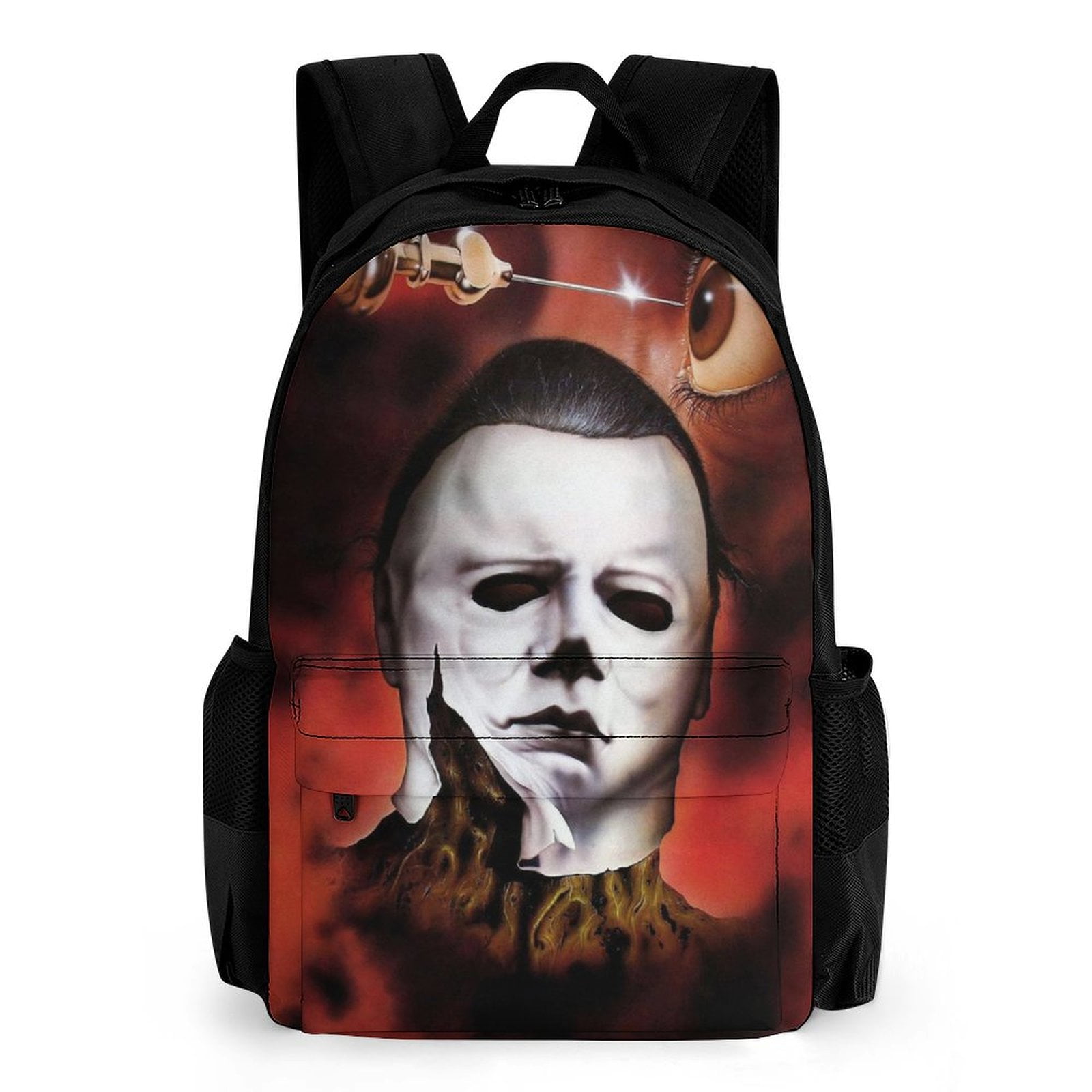 Michael Myers Horror Backpack Laptop Bag Large Capacity Multipurpose ...