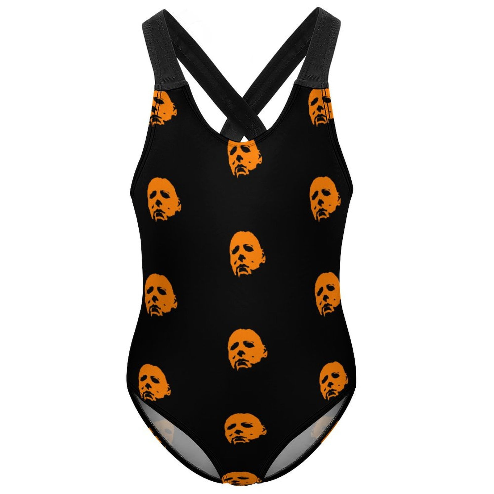 Michael Myers Horror Halloween Girl's One-piece Swimsuit Summer ...