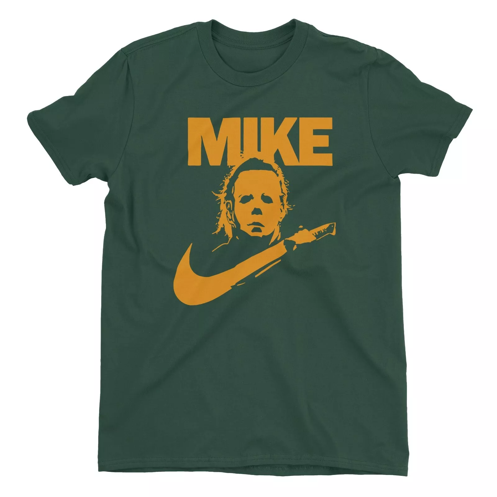 Michael Myers Inspired Just Do Swoosh Mask Parody Halloween T-Shirt ...