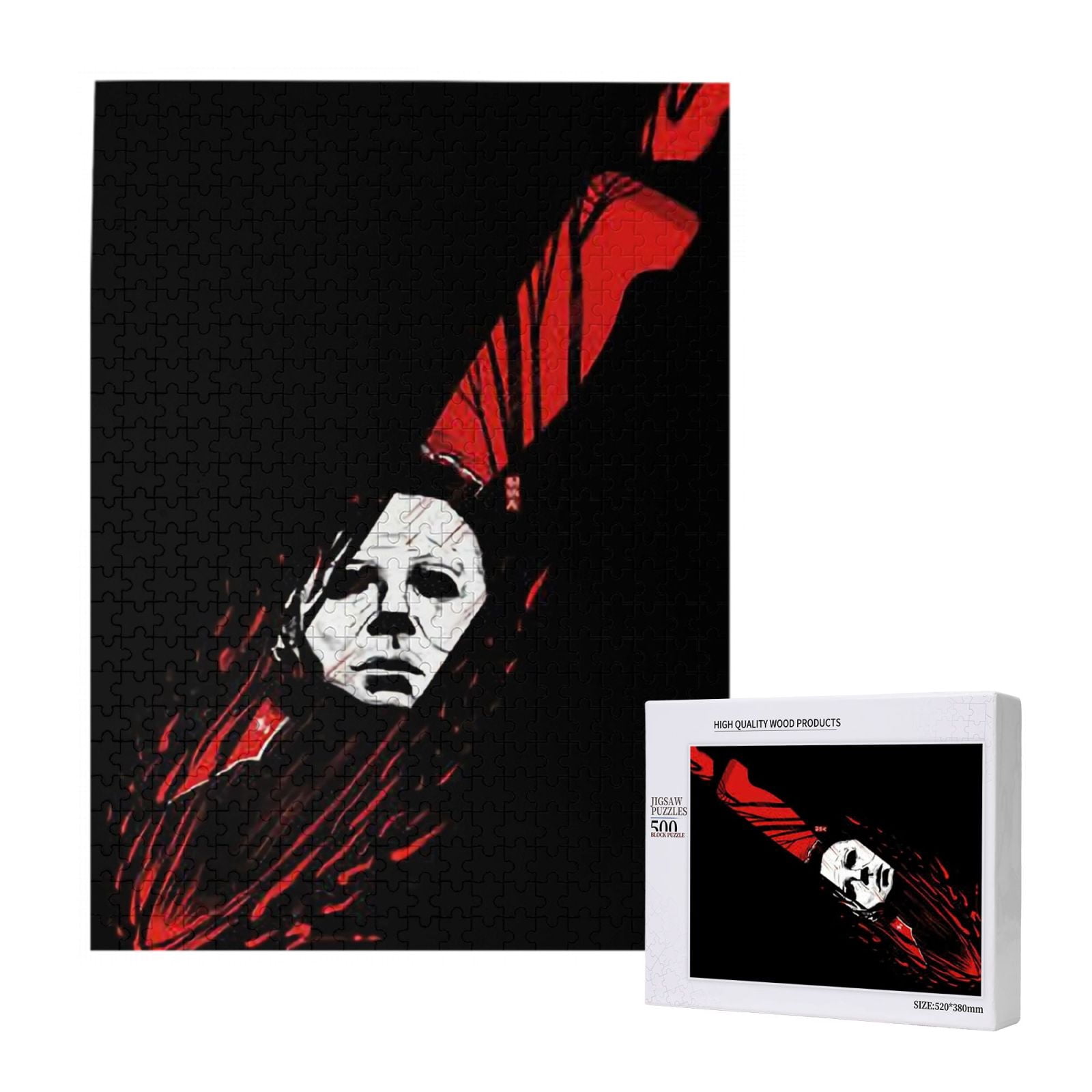 Michael Myers Jigsaw Puzzle Interactive Brain Teaser Board Game for ...