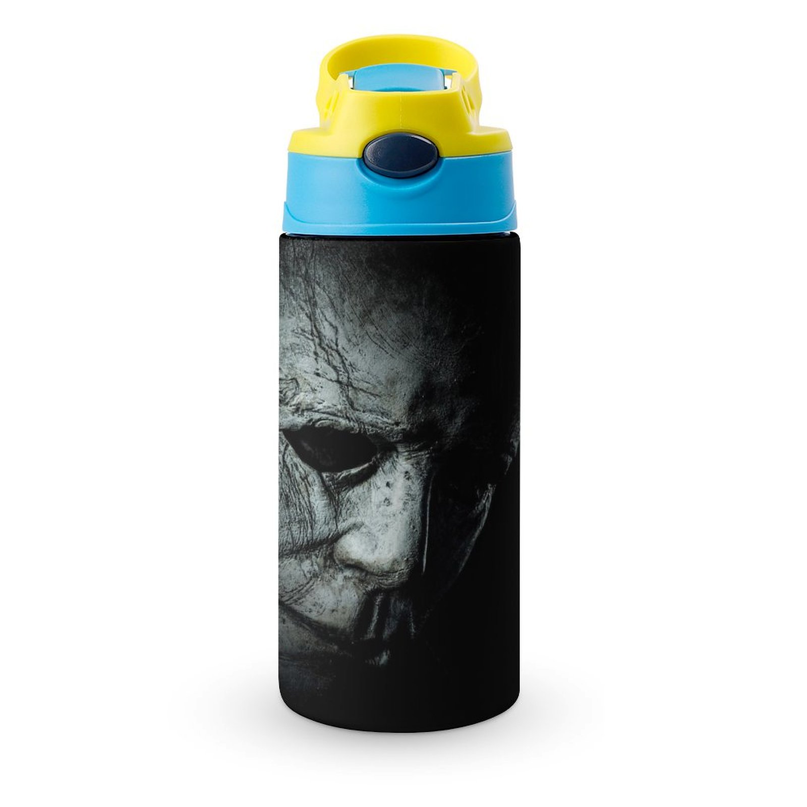 Michael Myers Kids Water Bottle with Straw Lid Insulated Stainless ...