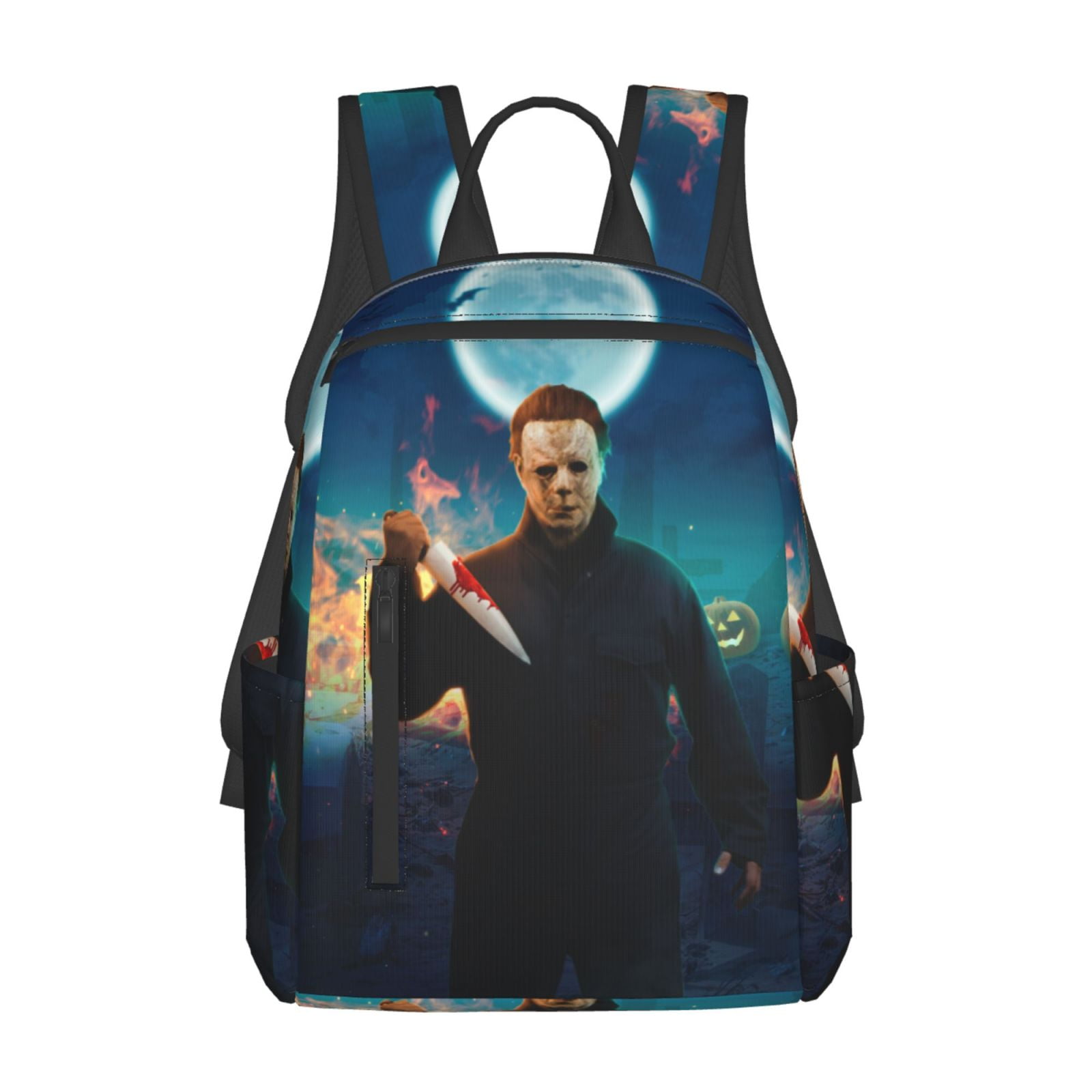 Michael Myers Lightweight Backpack Student Bookbag School Bag Satchel ...