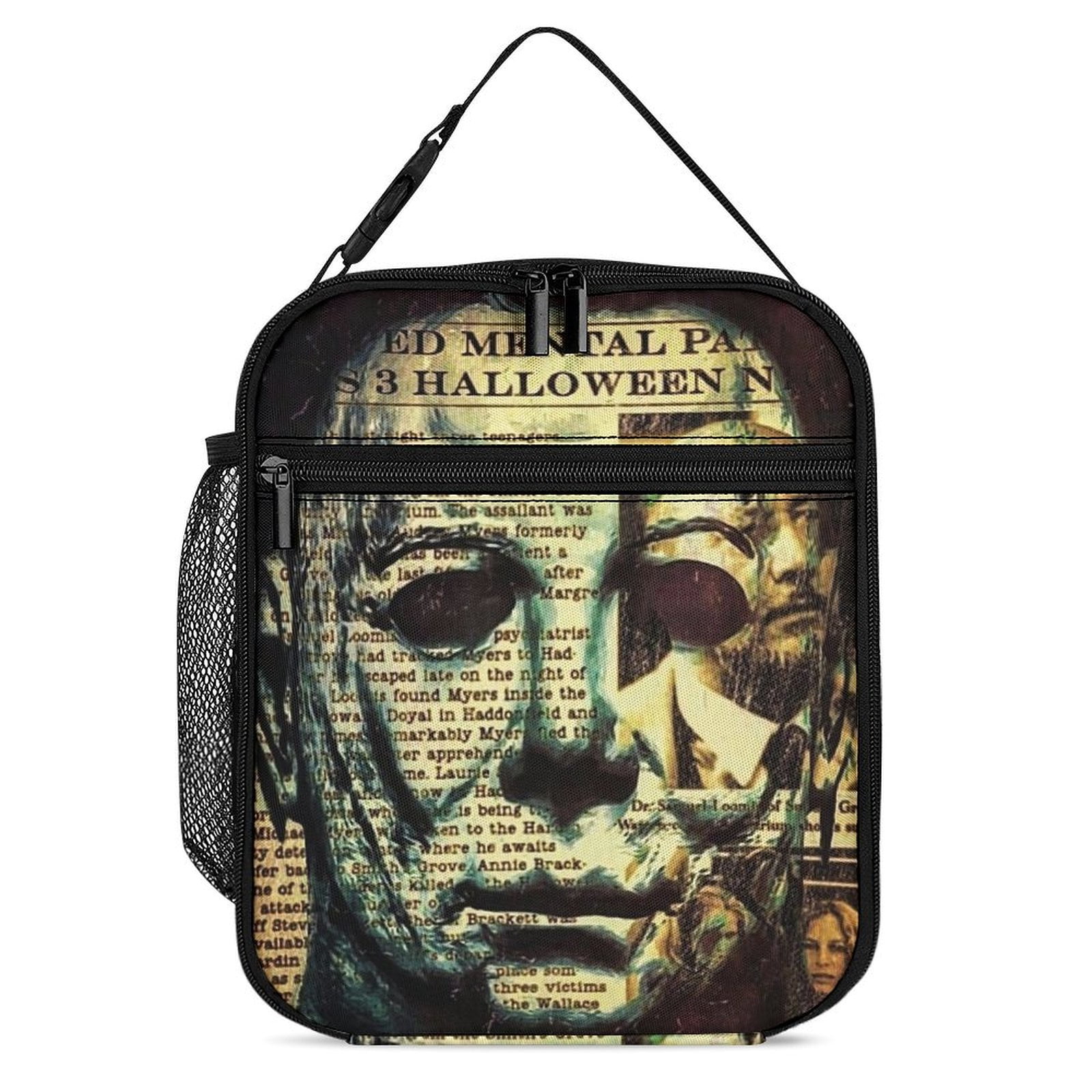 Michael Myers Lunch Box Thermal Cooler Lunch Bag Portable Insulated ...