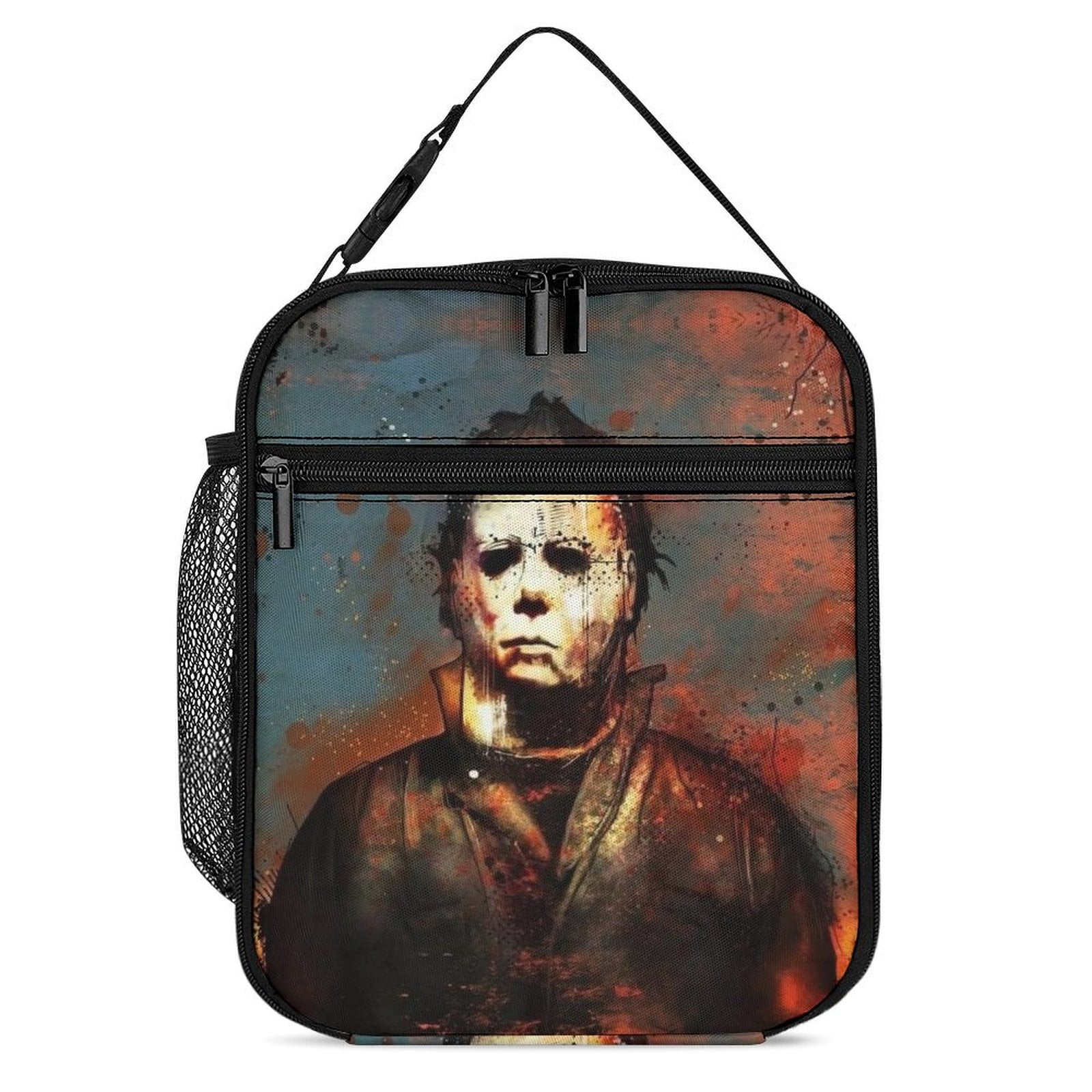 Michael Myers Lunch Box Thermal Cooler Lunch Bag Portable Insulated ...