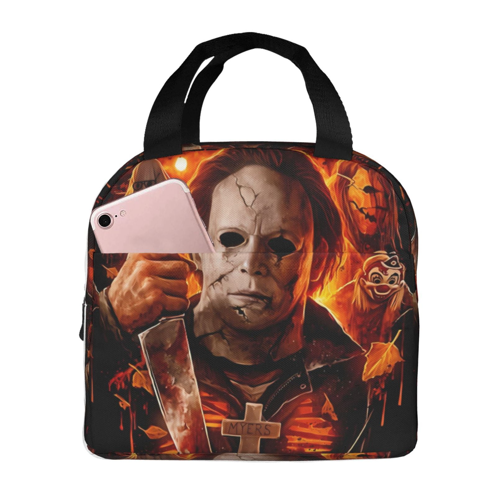 Michael Myers Lunch bag, insulated lunch box, insulated food delivery ...