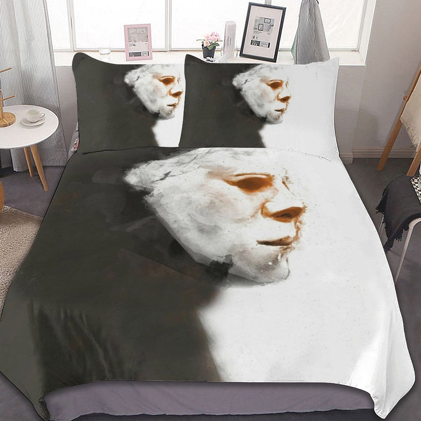 Michael Myers Movie Horror 3 Piece Bedding Sets Decor Comforter Sets ...