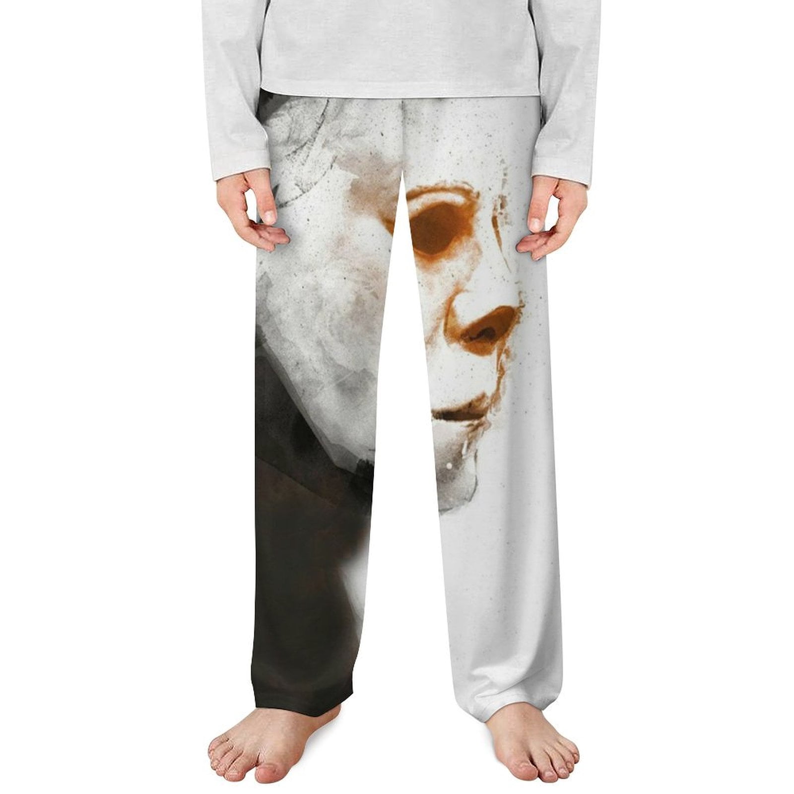 Michael Myers Movie Horror Comfy Pajamas For Kids Cozy Lounge Straight ...