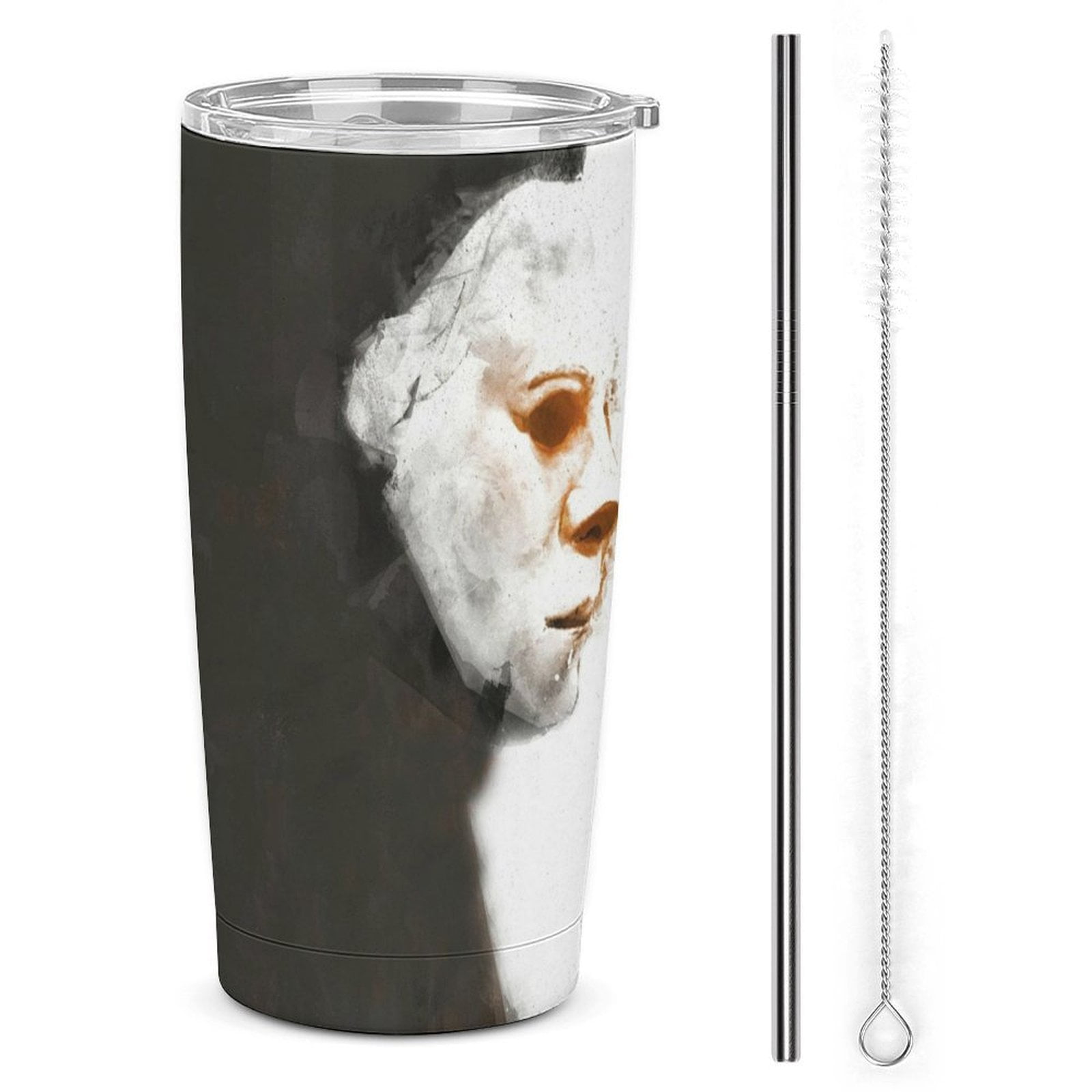 Michael Myers Movie Horror Stainless Steel Car Cup Daily Thermal Vacuum ...