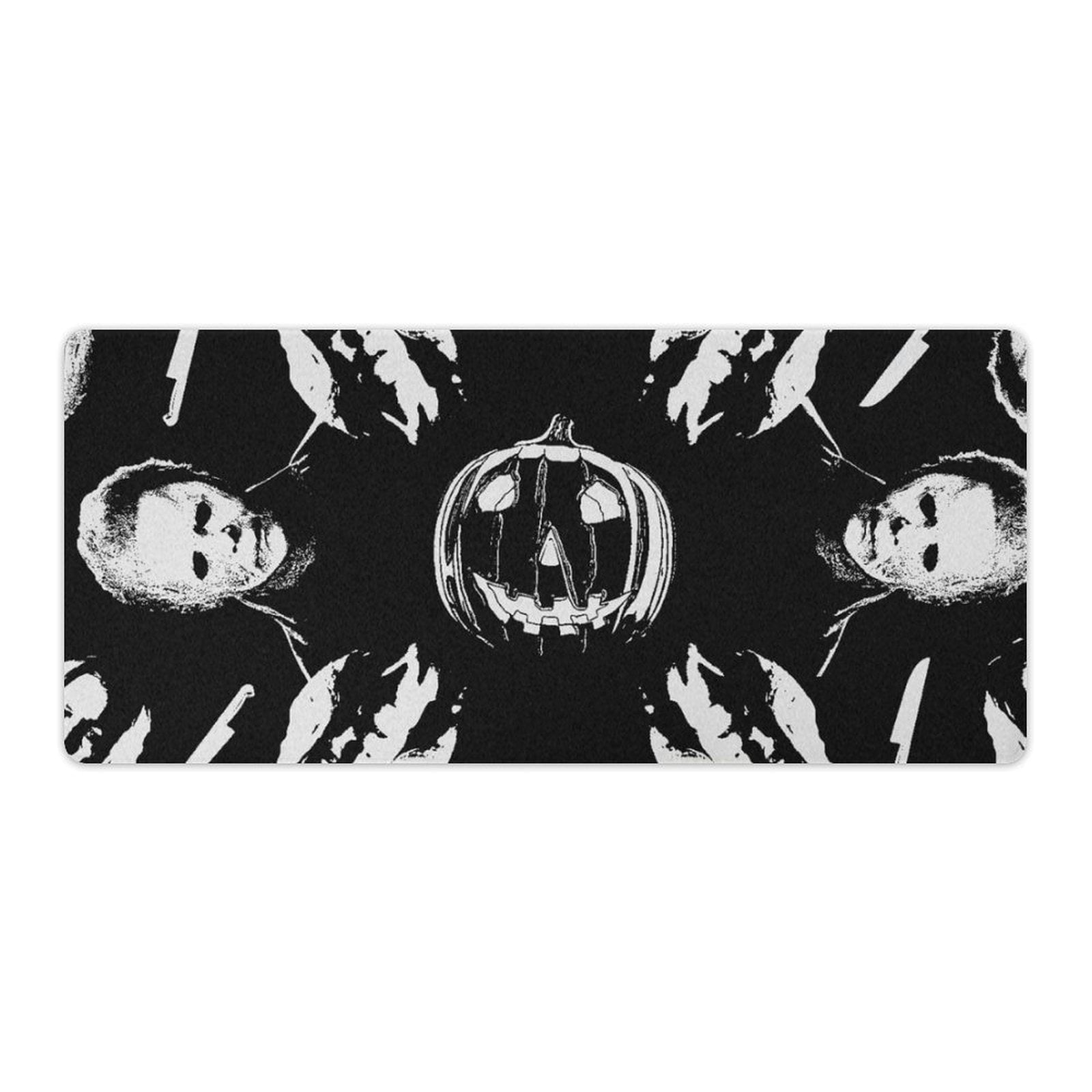 Michael Myers Pattern Extended Gaming Mouse Pad No-sliped Large Desk ...