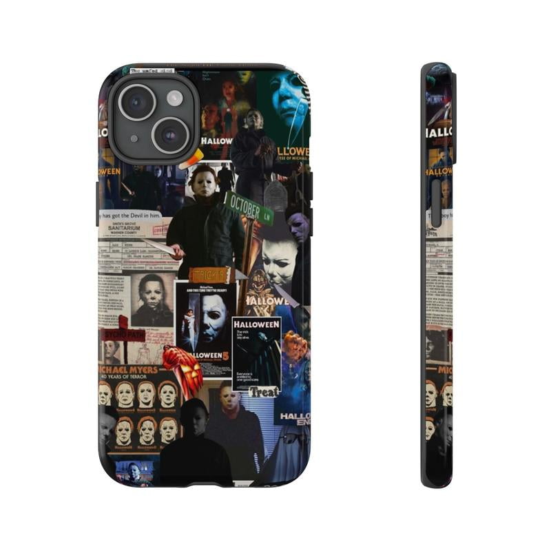 Michael Myers Scary Mask Phone Case – Horror Film | Cover for iPhone 16 ...