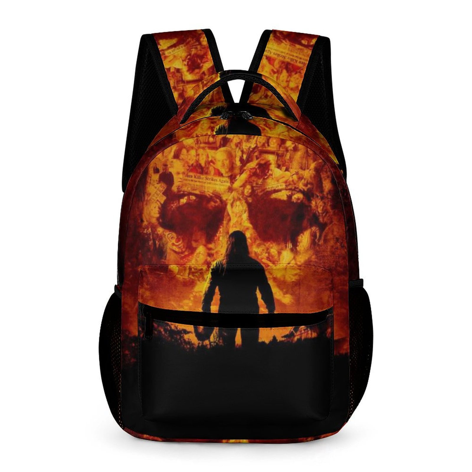 Michael Myers Skull Backpack Daypack Schoolbag Student Bookbag Satchel ...
