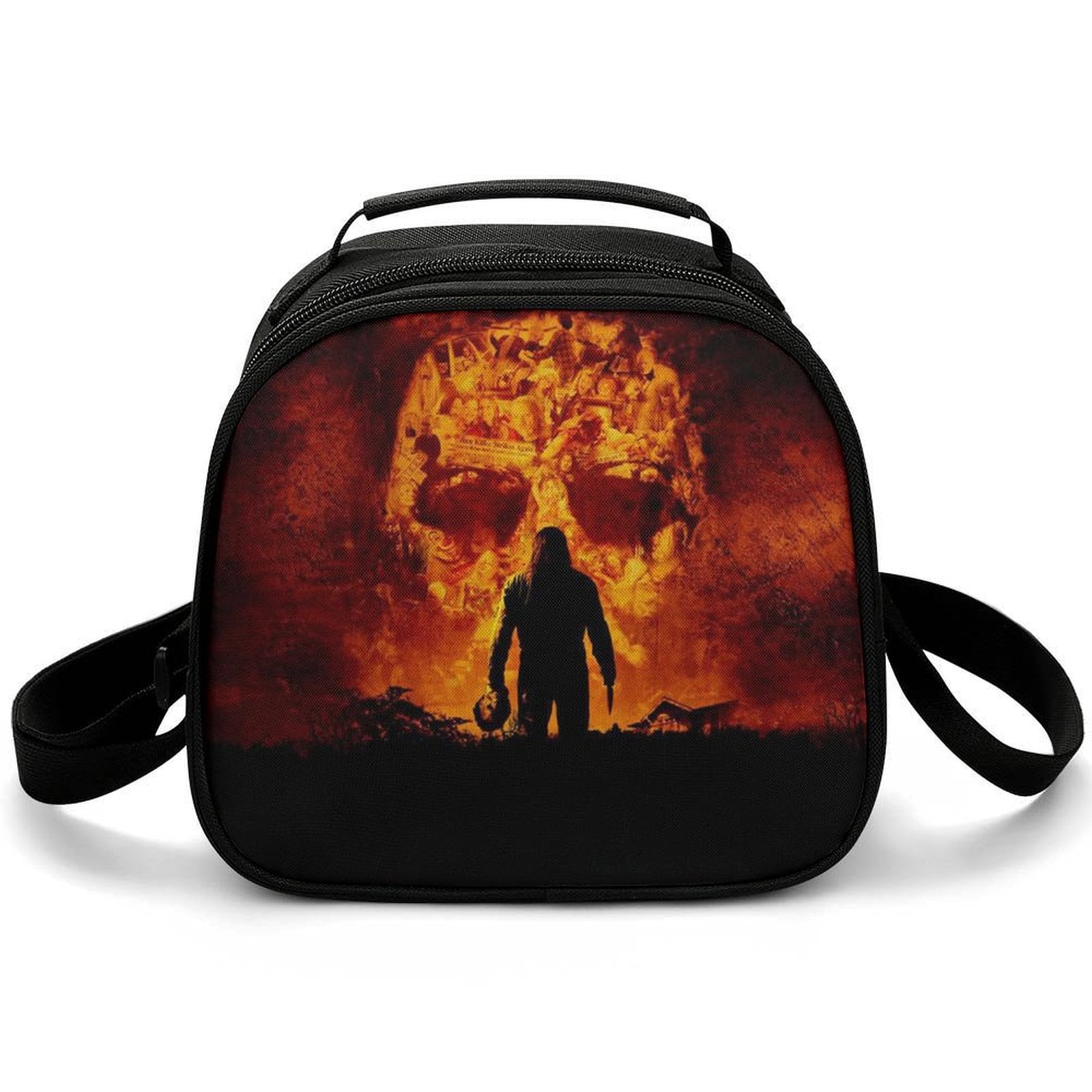 Michael Myers Skull Insulated Lunch Bag Portable Lunch Box Reusable ...