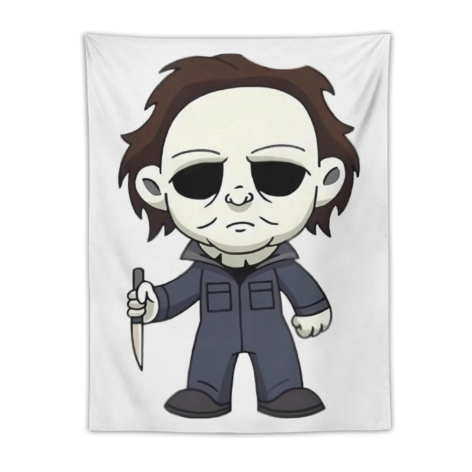 Michael Myers Tapestry Bedroom Indie Vertical Tapestry Wall Hanging for ...