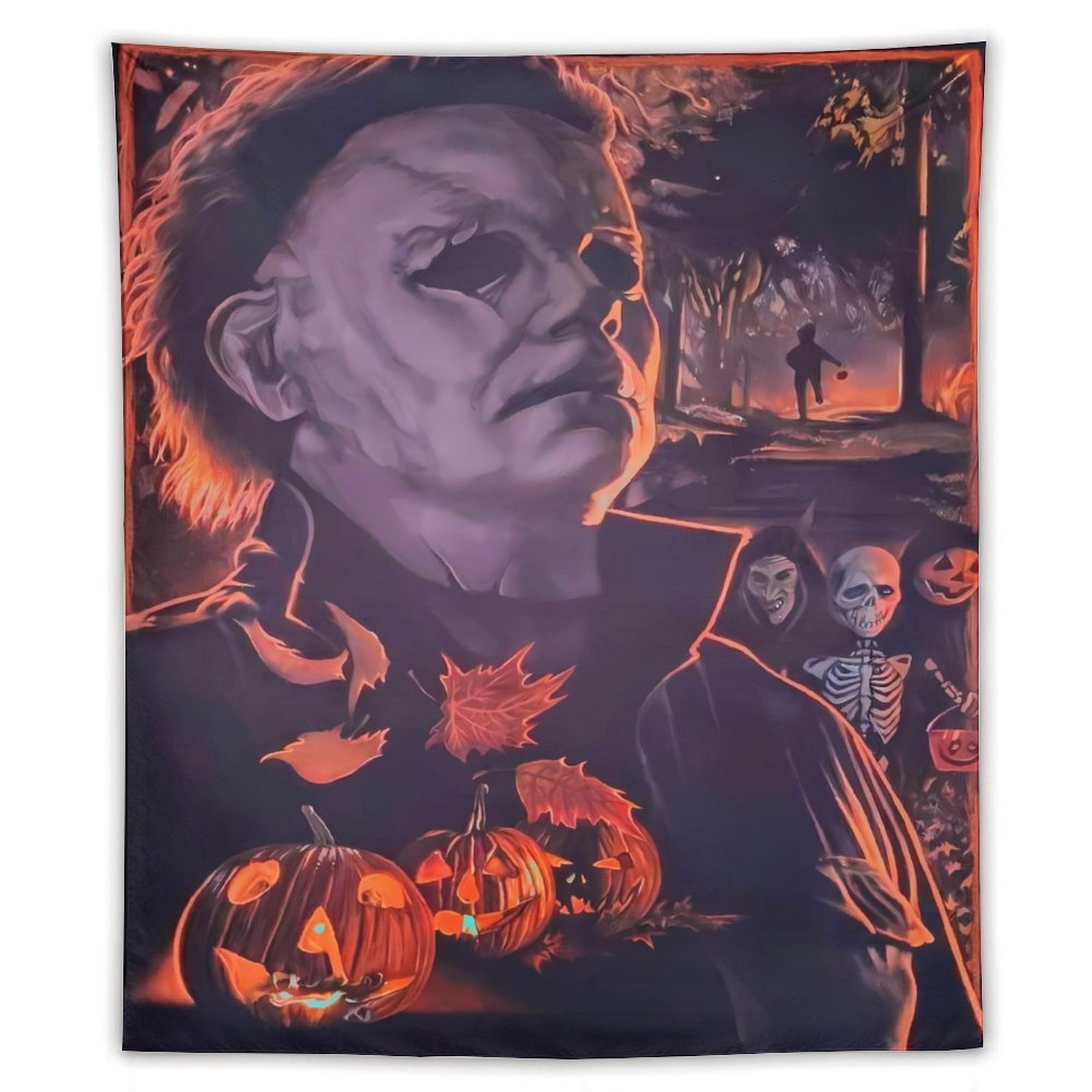 Michael Myers Tapestry Wall Hanging, Elegant Wall Hanging Tapestries ...