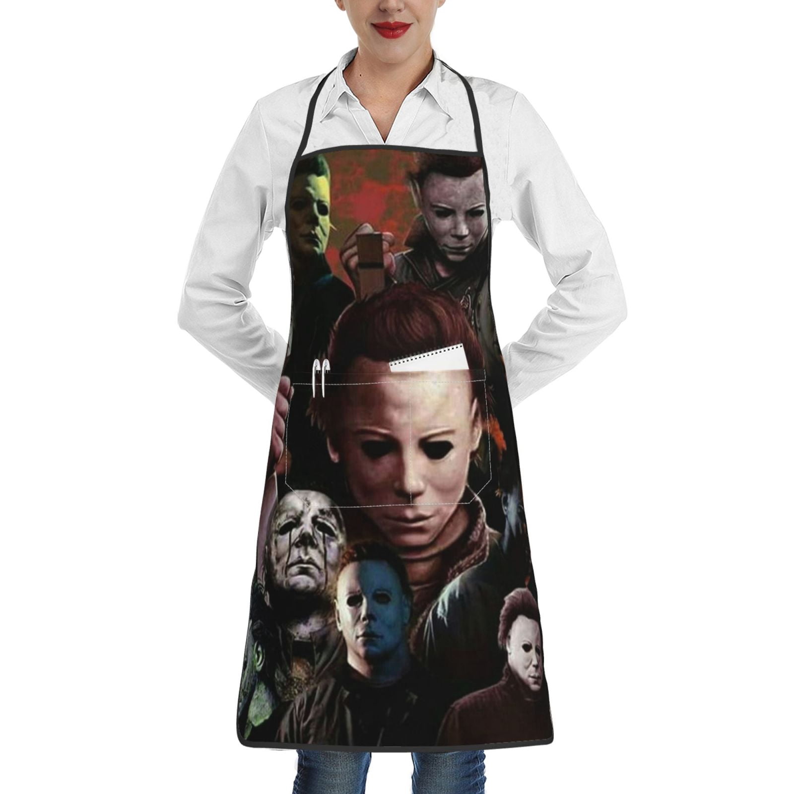Michael Myers Versatile Fashion Apron For Chef,Craftsman,Cobbler ...