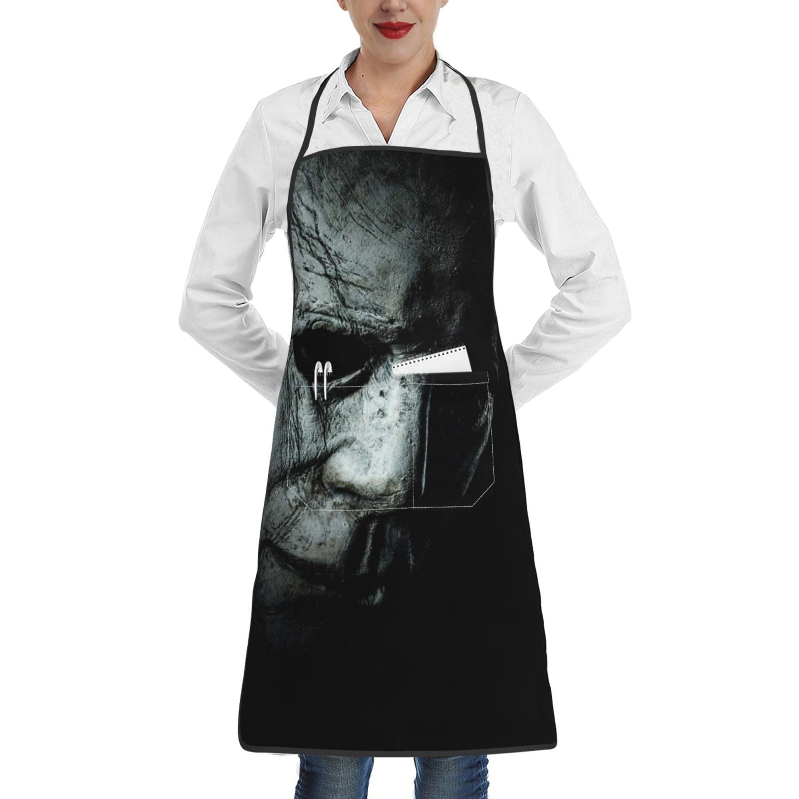 Michael Myers Waterproof Apron Home Decor Kitchen Fashion Apron For ...