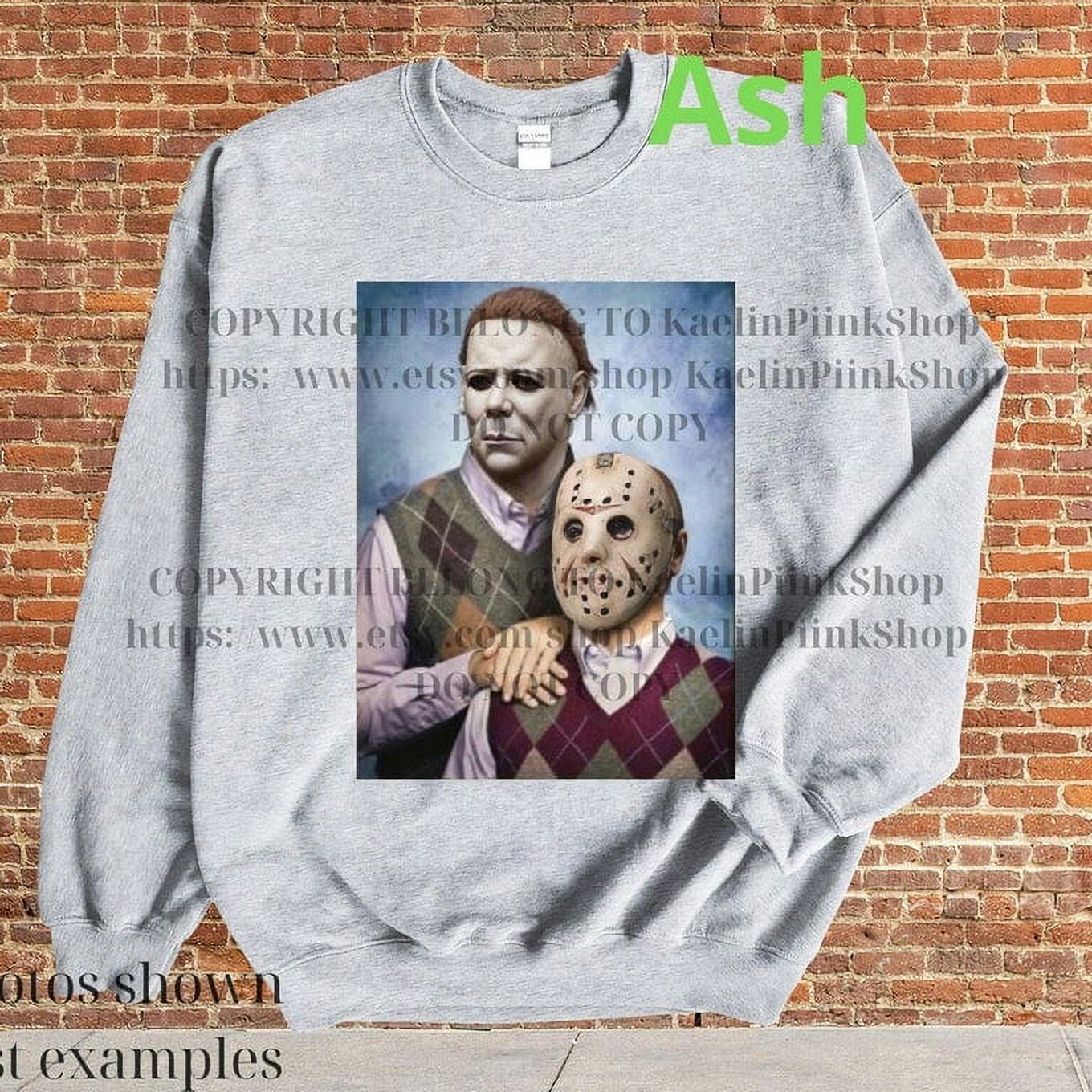 Michael Myers and Jason Voorhees Step Brothers Movie Funny Sweatshirt ...