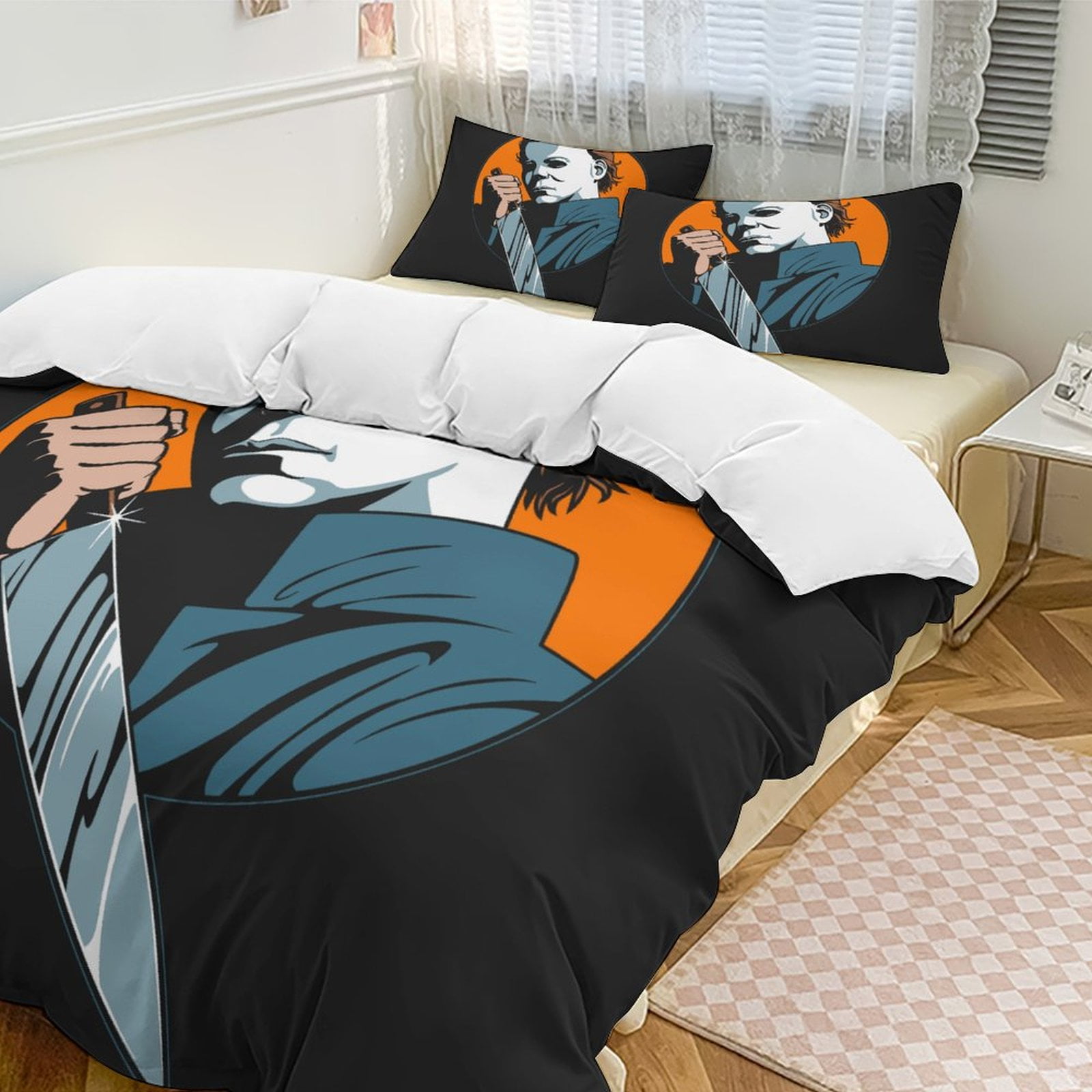 Michael MyersCartoon Collection 3-Piece Comforter Set, Personalized ...