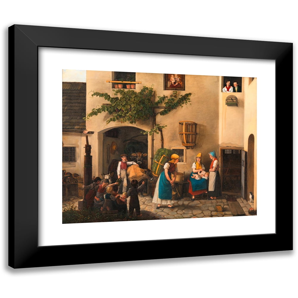Michael Neder 18x15 Black Modern Framed Museum Art Print Titled - The ...