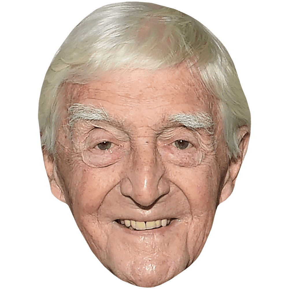 Michael Parkinson (Smile) Flat Cardboard Face - Walmart.com