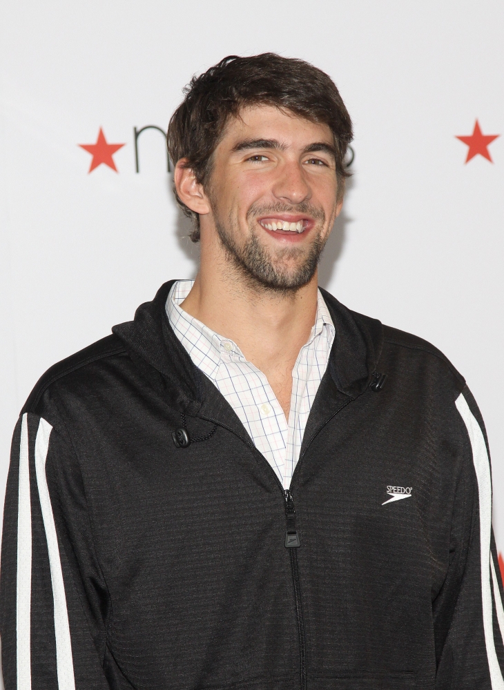 Michael Phelps At In-Store Appearance For World Champion Swimmer ...
