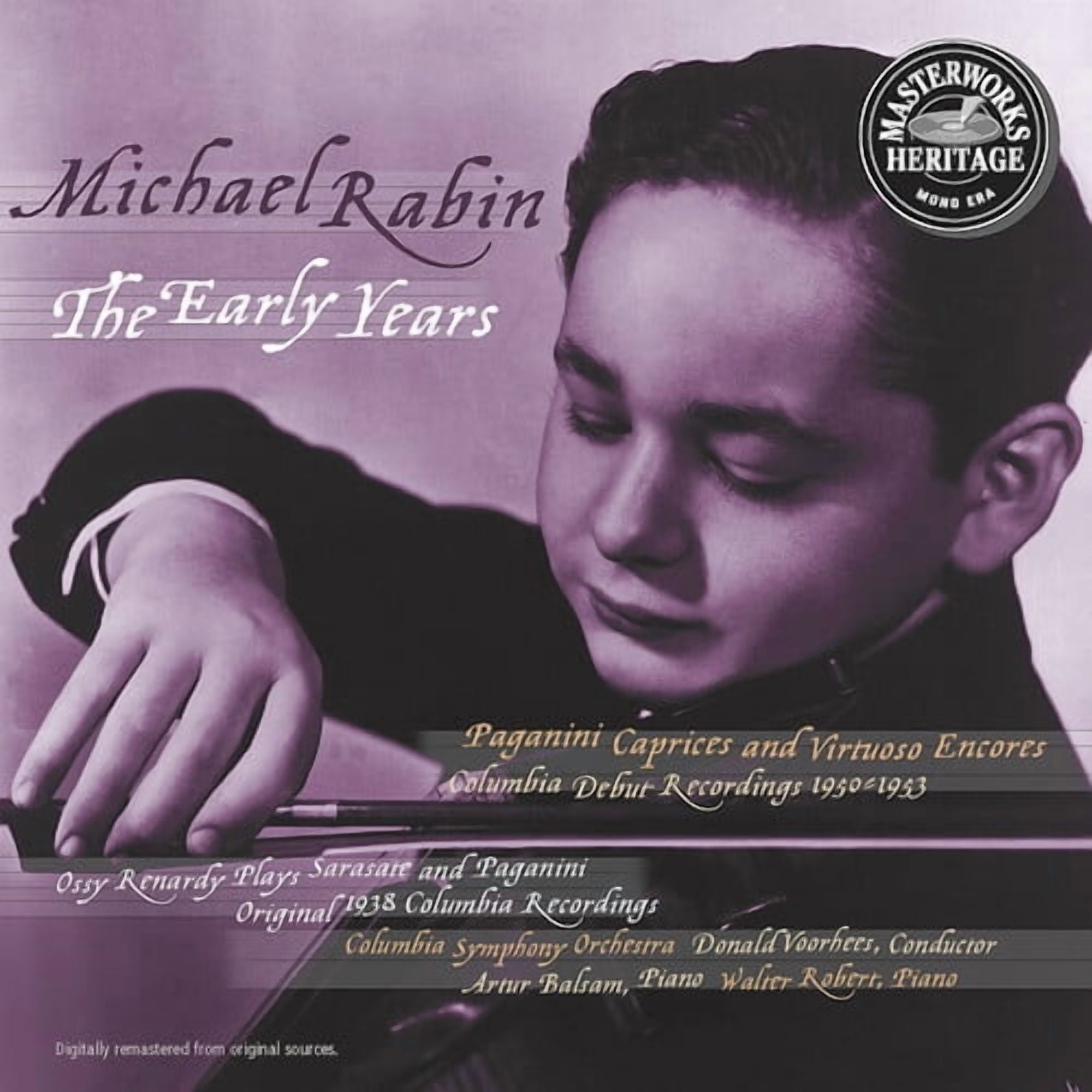 Michael Rabin - Early Years - Music & Performance - CD - Walmart.com