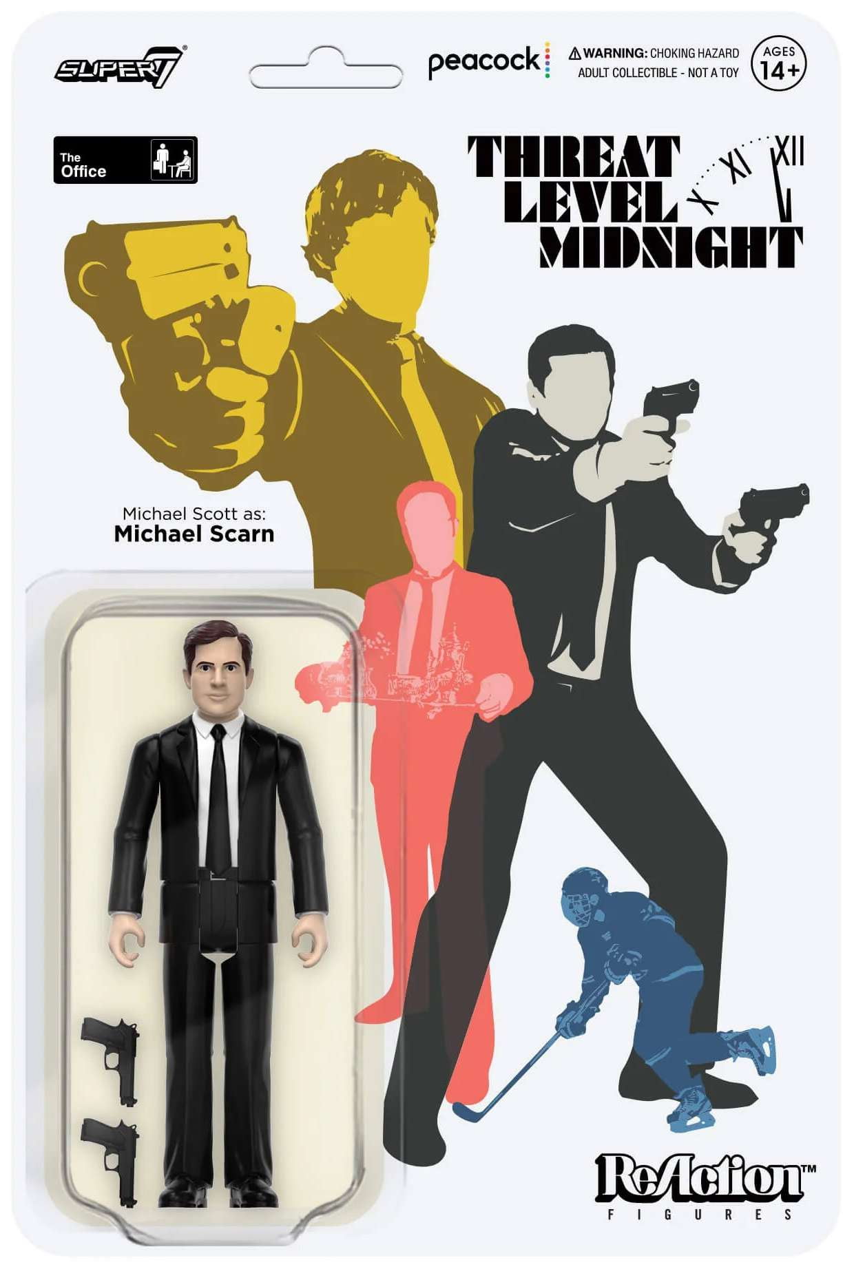Super7 The Office Threat Level Midnight Michael Scott as Michael Scarn ...