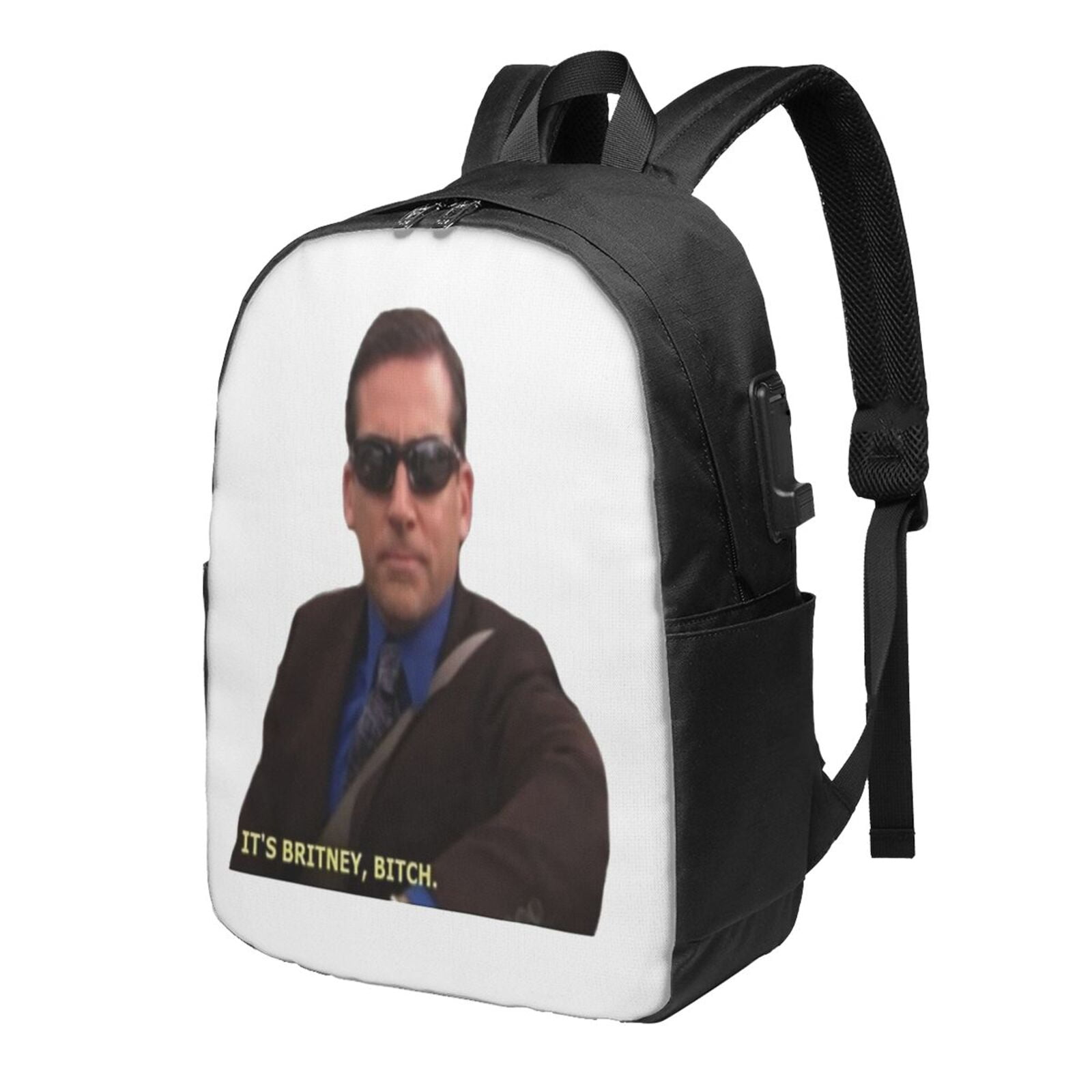 Michael Scott Meme Funny Backpack Fashion Travel Backpack Laptop ...