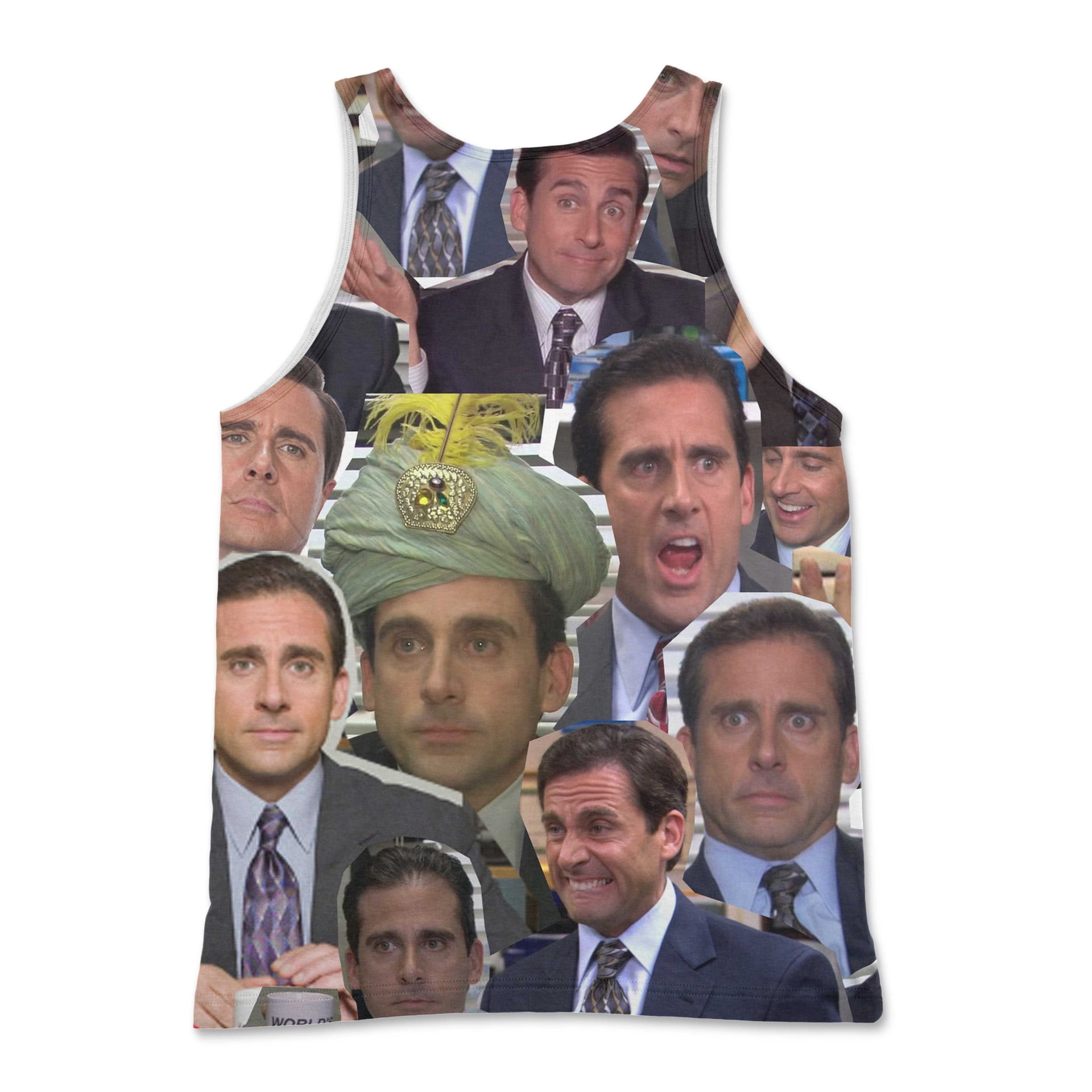 Michael Scott Photo Collage Tank Top - Walmart.com