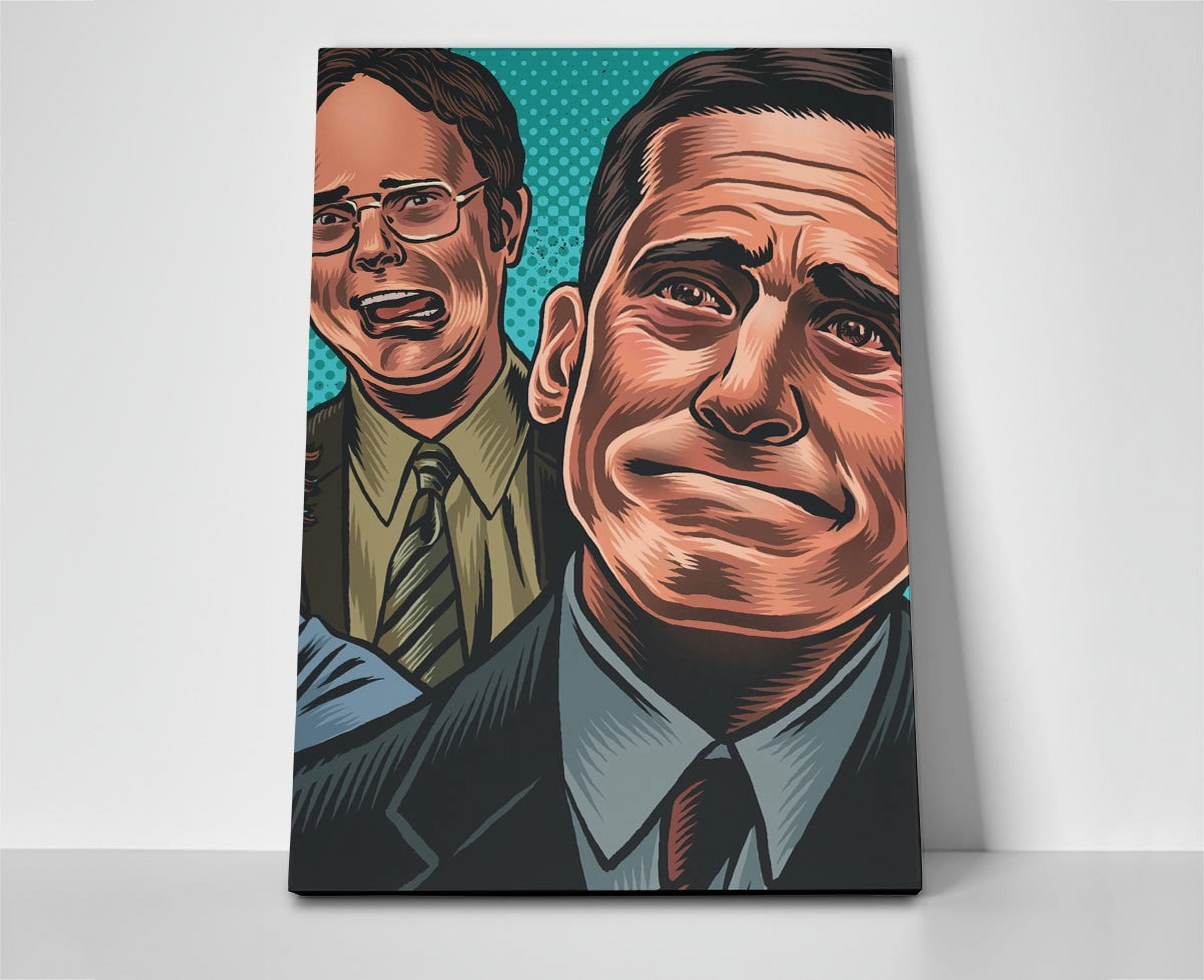 Michael Scott Poster or Wrapped Canvas - Walmart.com