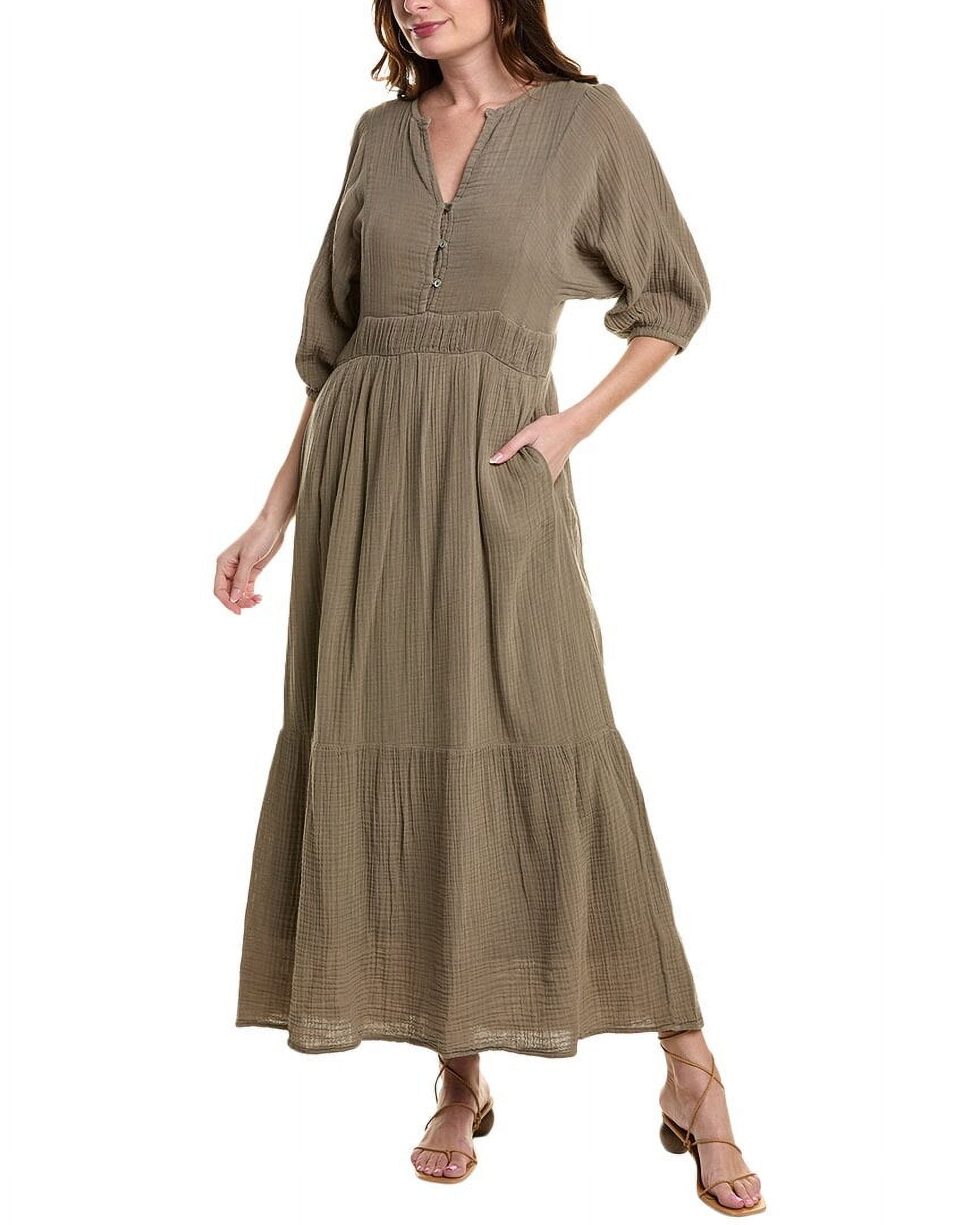 Michael Stars womens Felicity Maxi Dress, xs, Green - Walmart.com