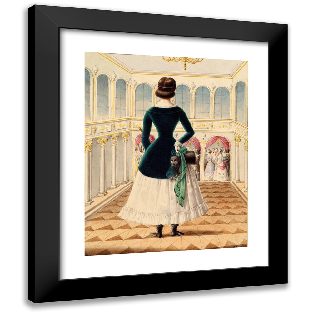 Michael Stohl 15x18 Black Modern Framed Museum Art Print Titled ...