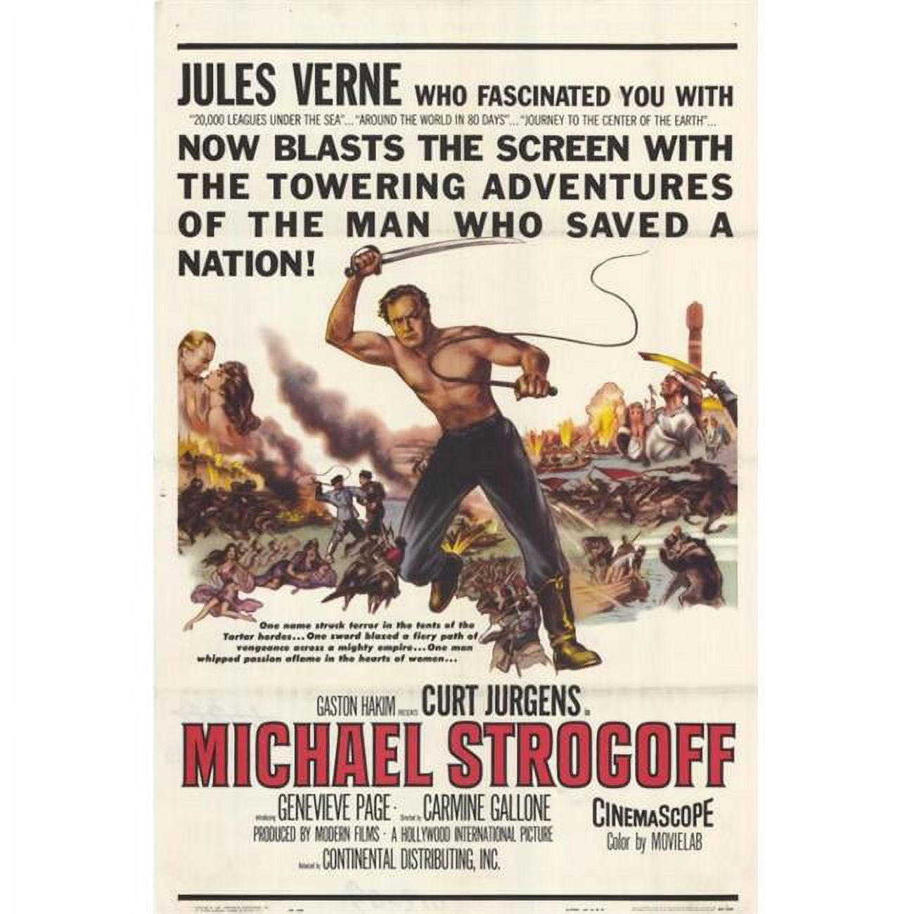 Michael Strogoff Movie Poster - 27 x 40 in. - Walmart.com