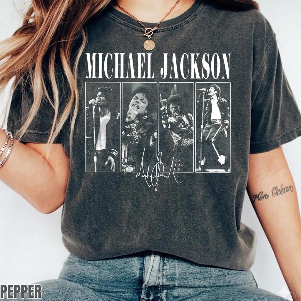 Michael Vintage Concert T-Shirt, Bad World Tour 1987 Shirt, Vintage ...