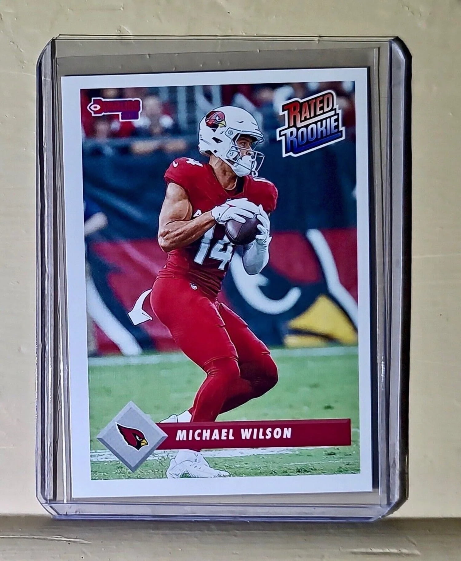 Michael Wilson 2023 Panini NFL Rated Rookie Retro #28 Card Cardinals 1/ ...