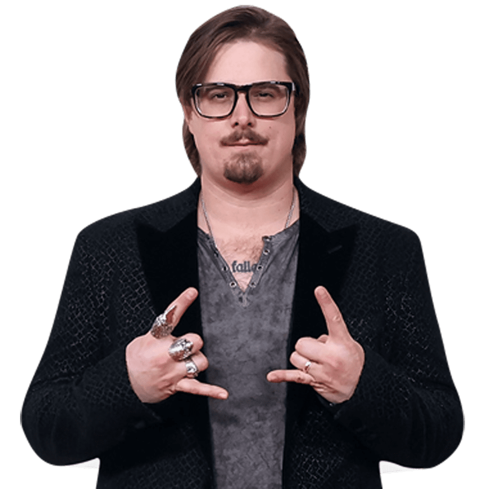 Michael Wilson Hardy (Black Outfit) Half Body Buddy Cutout - Walmart.com