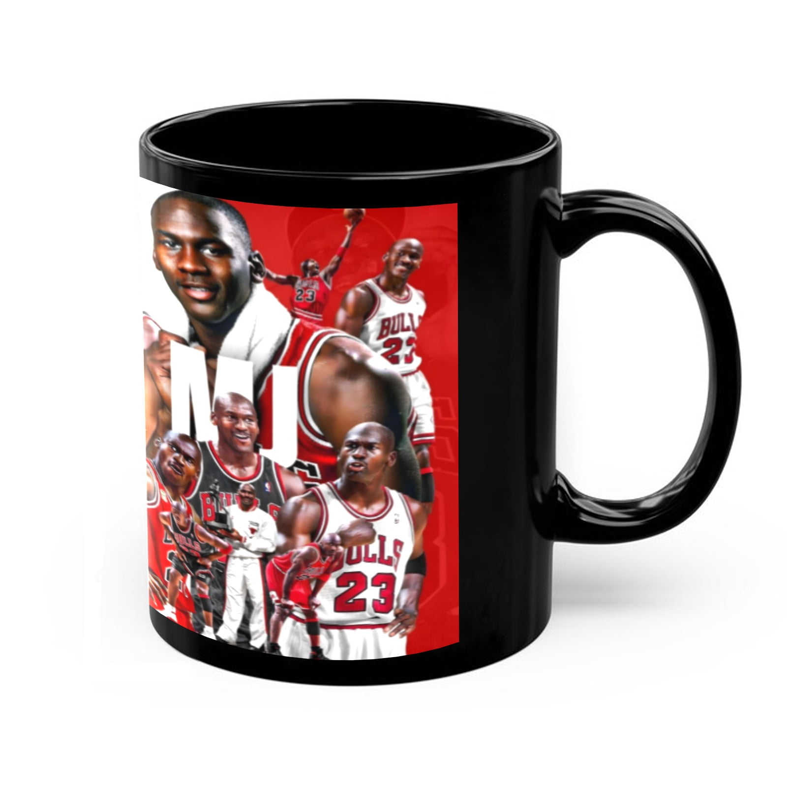 Michael and Jordan Custom Ceramic Mug—Art That Survives the Microwave ...