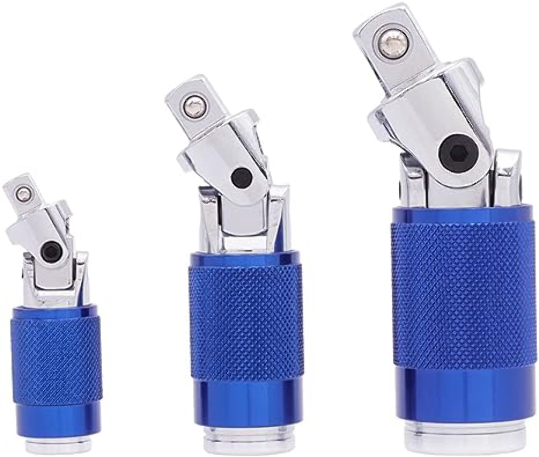 MichaelPro 3-Piece Dual-Function Universal Joint Socket Adapter Set ...