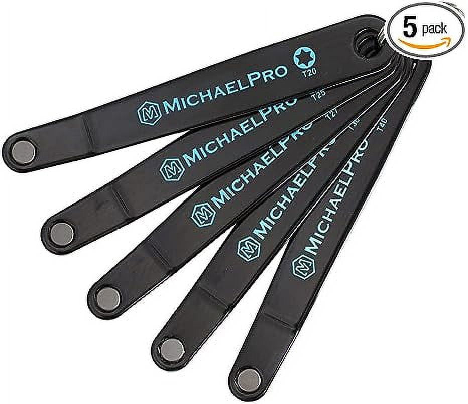 MichaelPro 5-Piece Ultra Low Profile Offset Screwdriver Set (Star ...