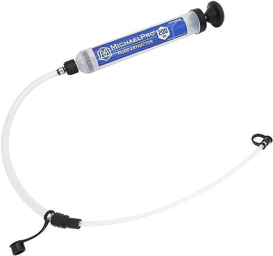 MichaelPro Fluid Extractor, Oil Pump, 200cc Fluid Pump Syringe for Oil ...