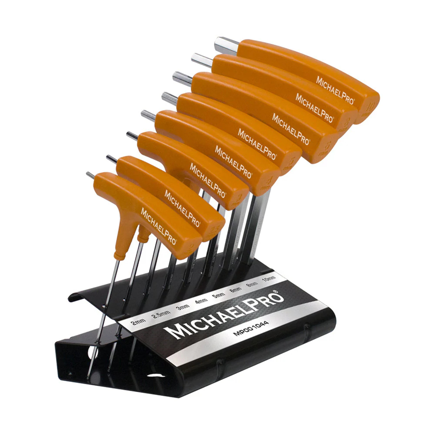 MichaelPro MP001044 8-PIECE TWO-WAY T-HANDLE ALLEN WRENCH SET WITH ...