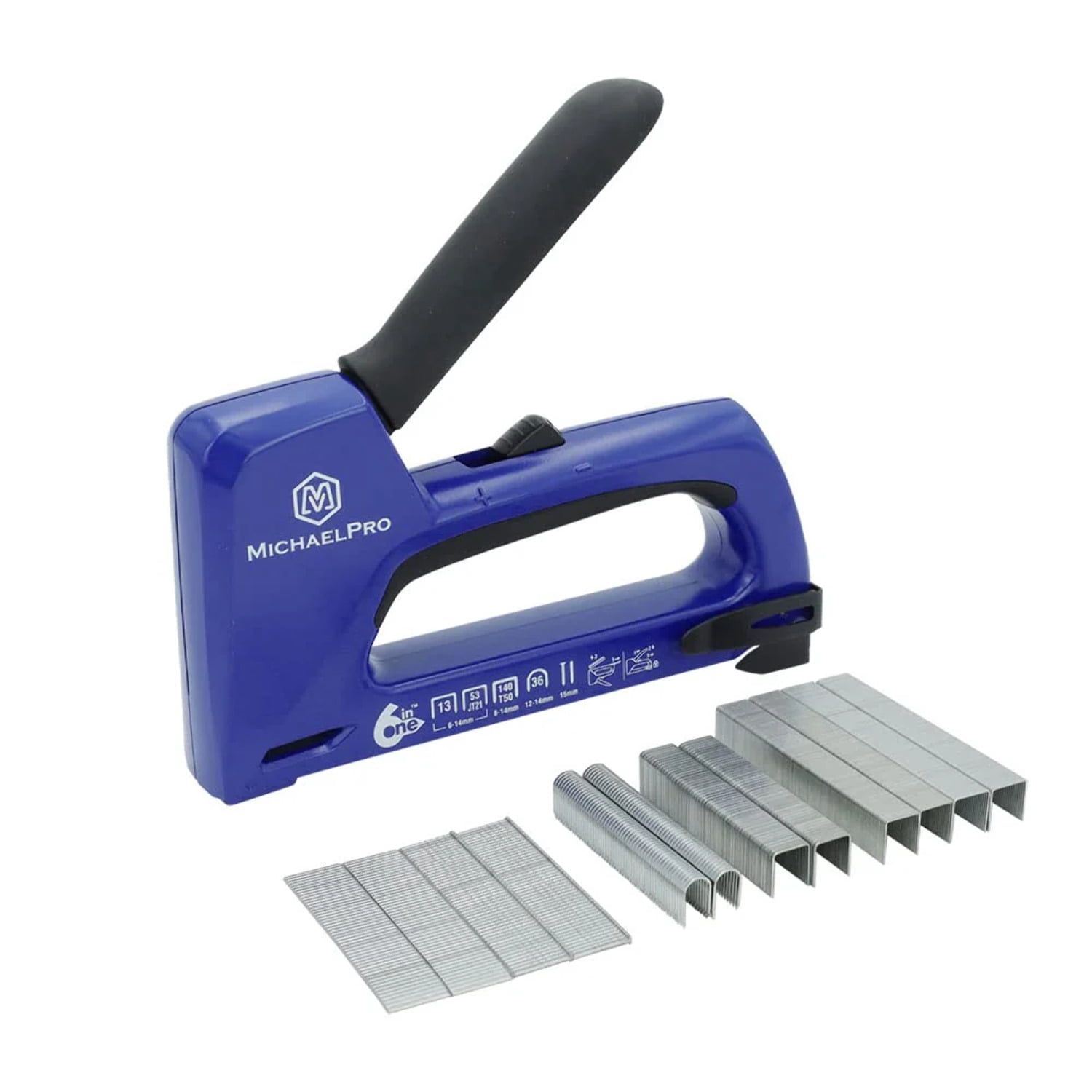 MichaelPro MP018008 6-in-1 Staple Gun - Walmart.com