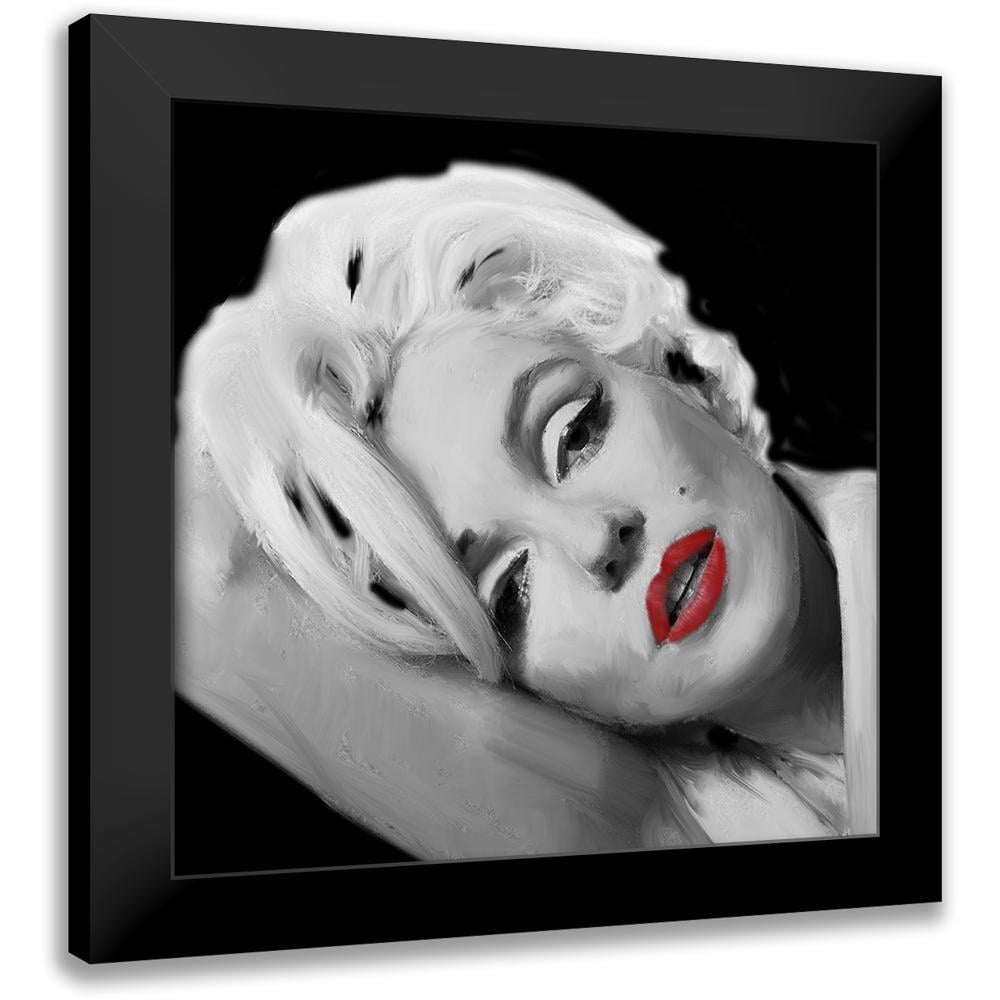 Michaels, Jerry 15x15 Black Modern Framed Museum Art Print Titled ...